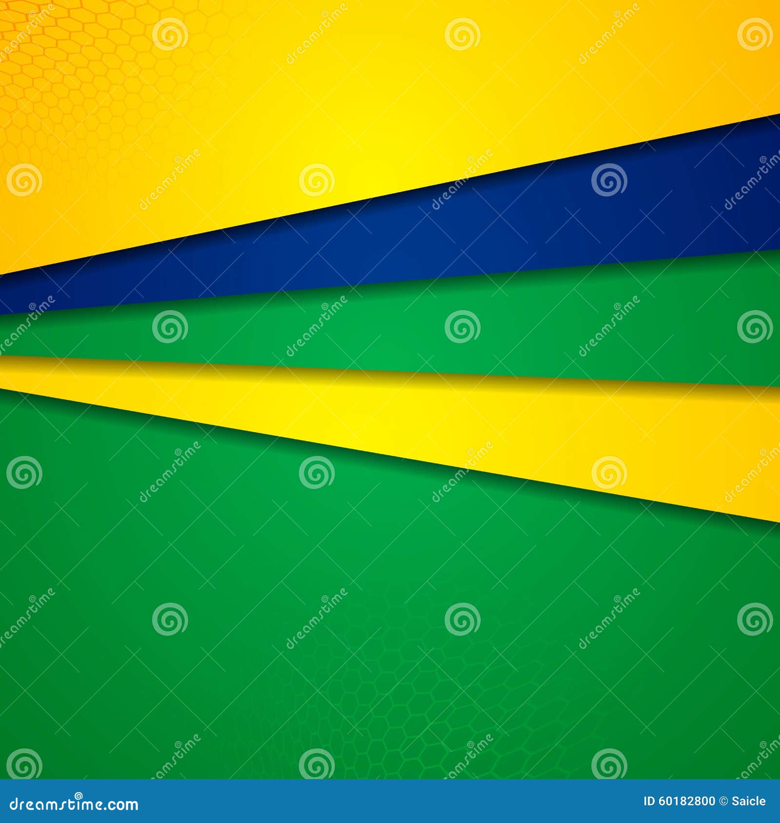 Abstract Background in Brazilian Colors Stock Vector - Illustration of ...