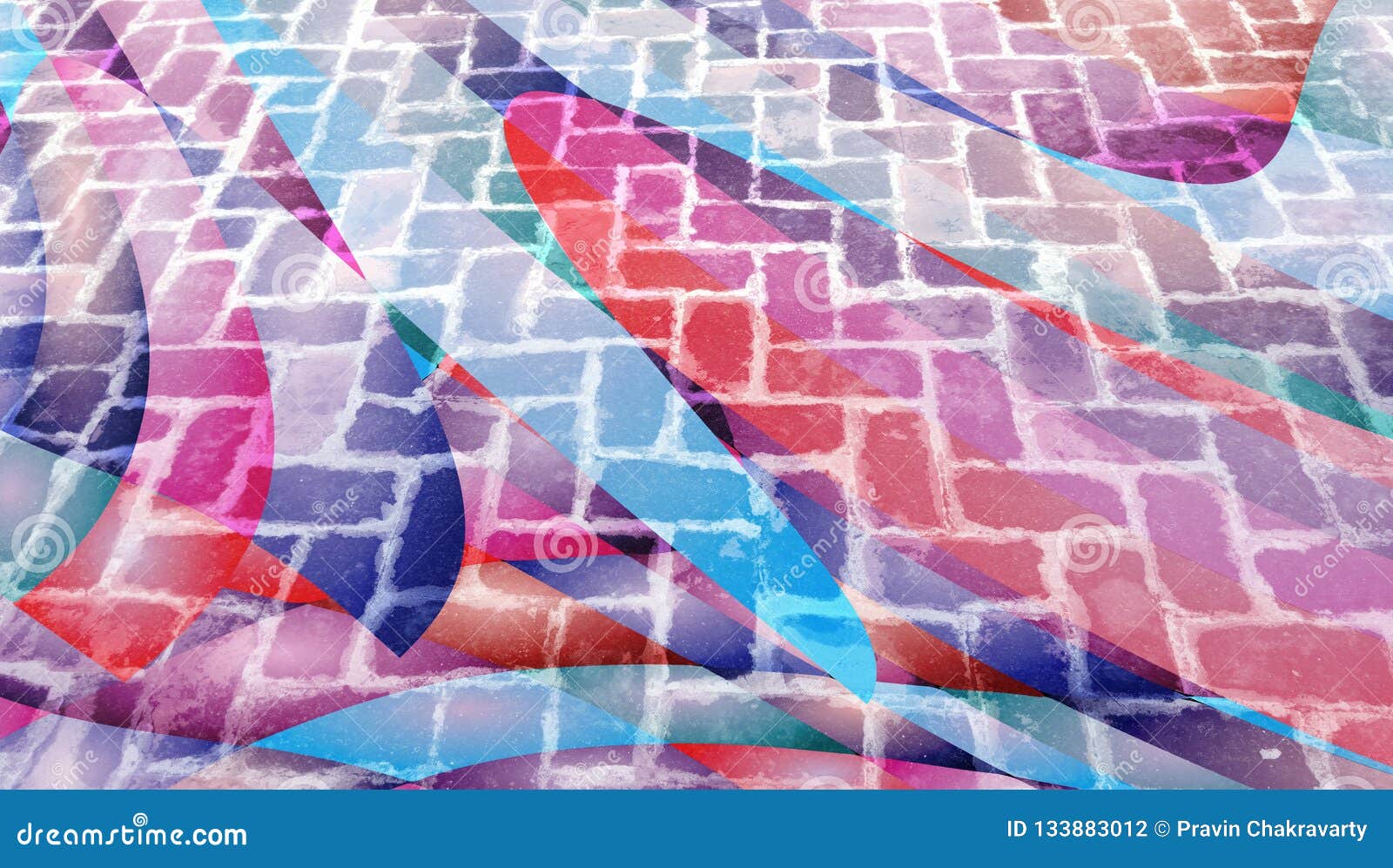 Abstract Background with Brick Texture Stock Photo - Image of ...