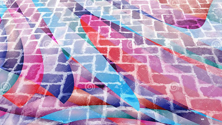 Abstract Background with Brick Texture Stock Photo - Image of ...