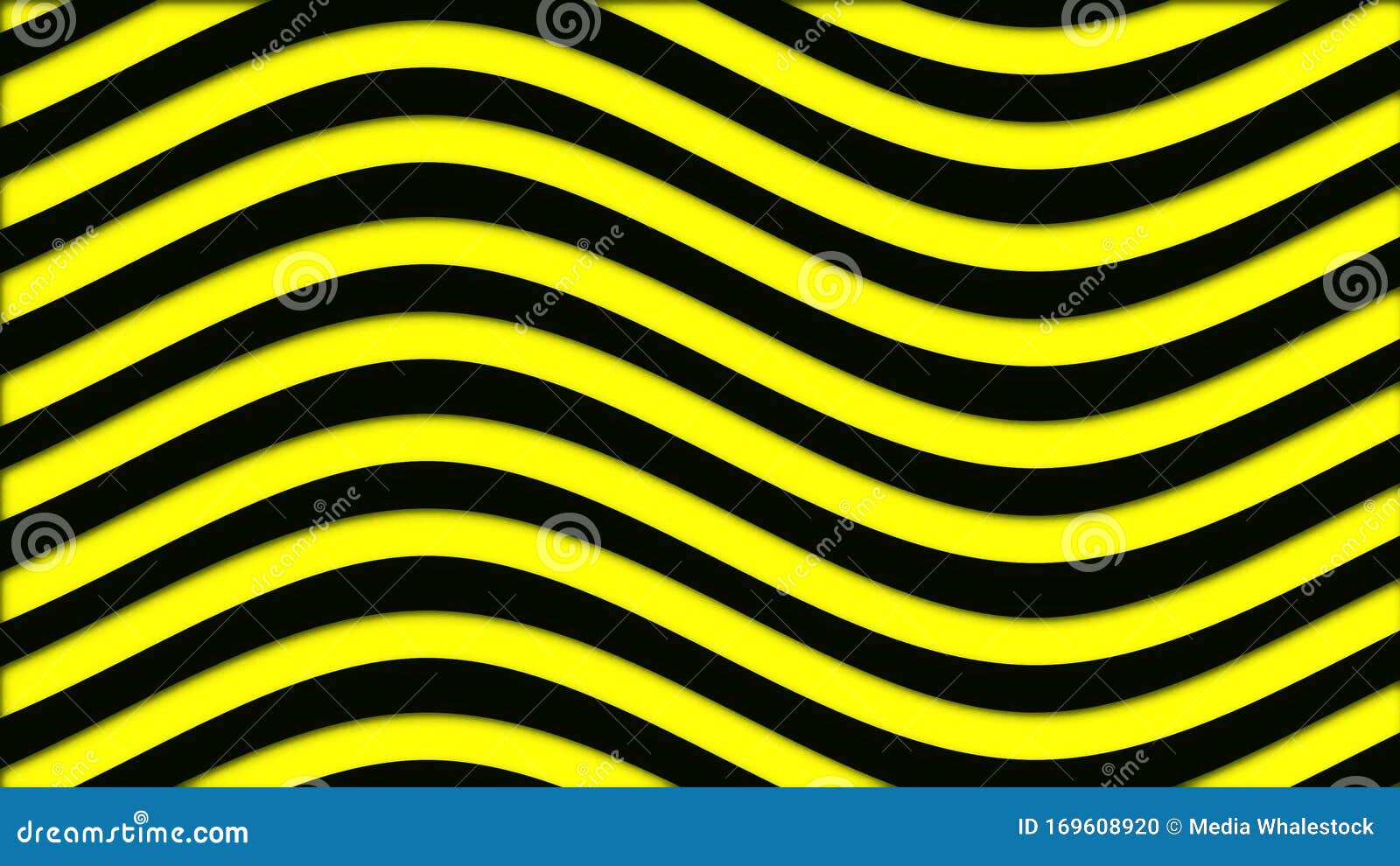 Alternating Abstract Blue Lines Seamless Wave Pattern Stock Image ...