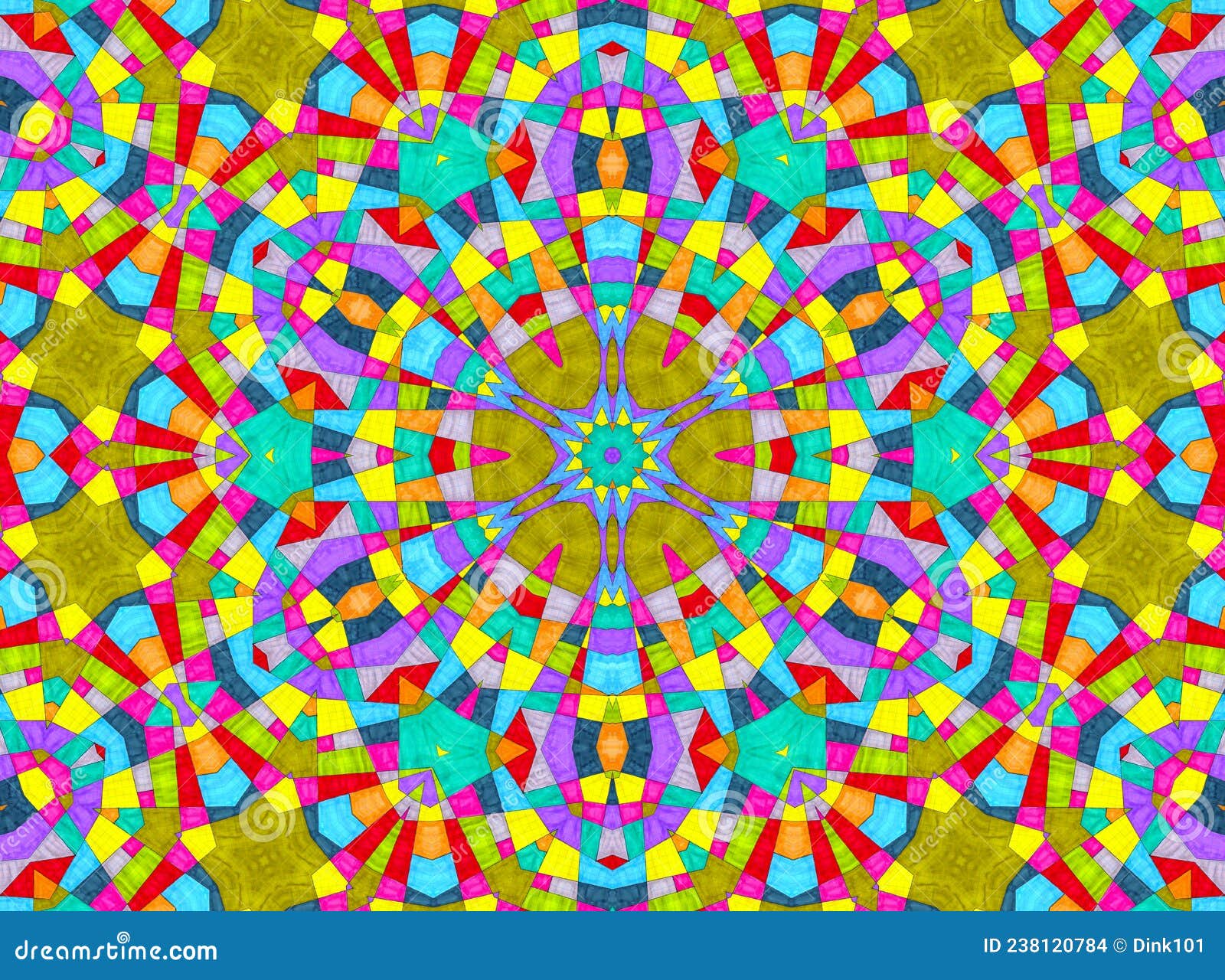 Abstract Background with Bright Colorful Pattern Stock Illustration ...