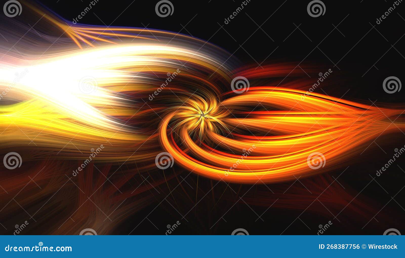 Abstract Background with a Bright Light Pattern Stock Illustration ...