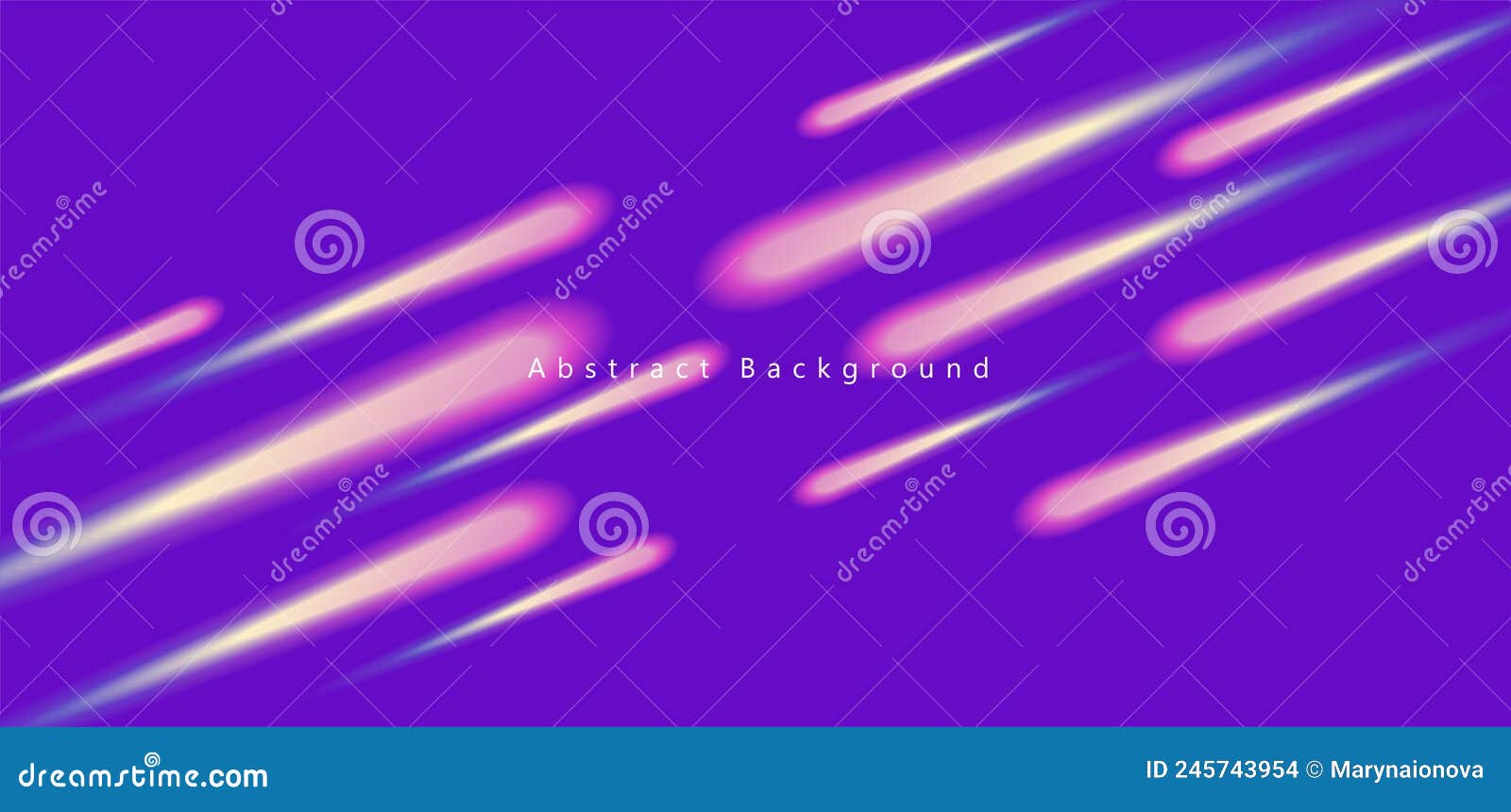 Abstract Background of Bright Lights As Meteor or Comet Creating ...