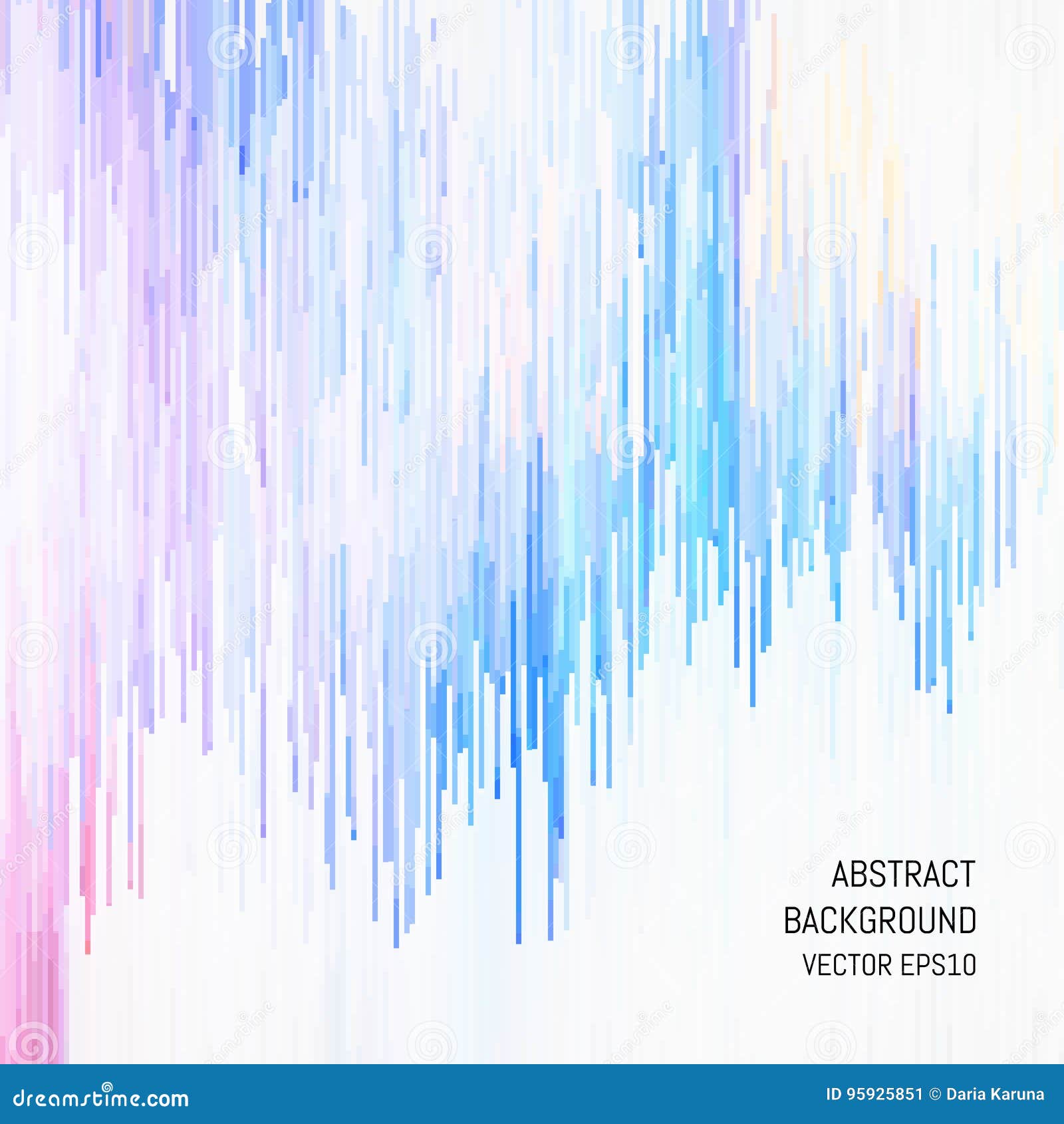 Abstract Background. Bright Music Visualization. White Space for Text ...