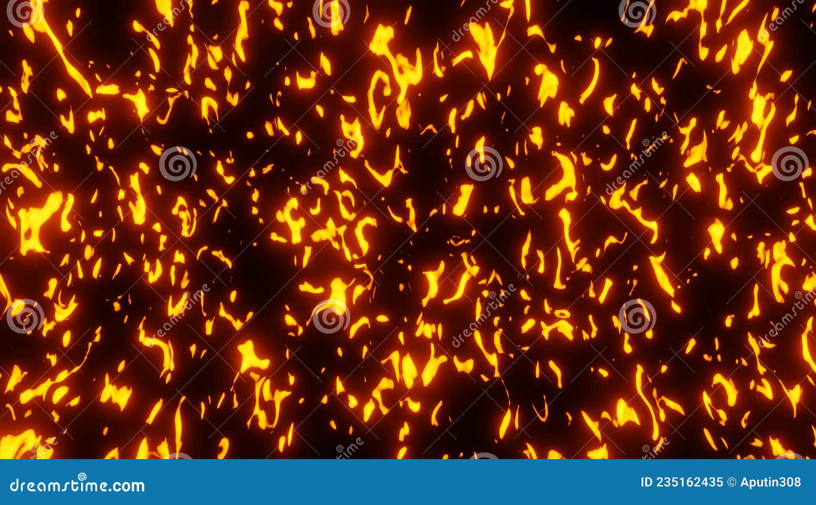 Abstract Background Bright Particles in the Dark Stock Image - Image of ...