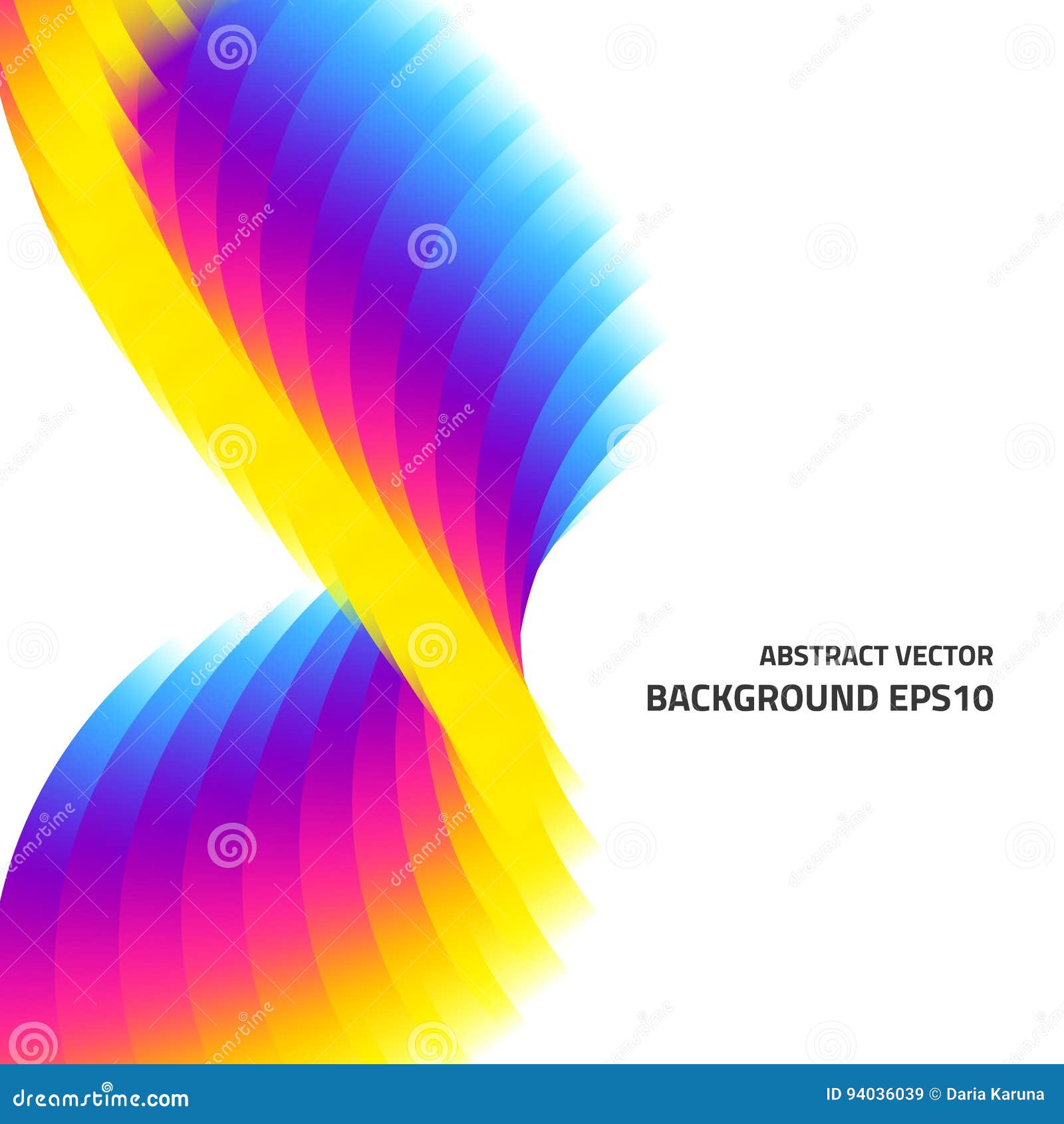 Abstract Background Bright. Transitions of Color and Shape Stock Vector ...