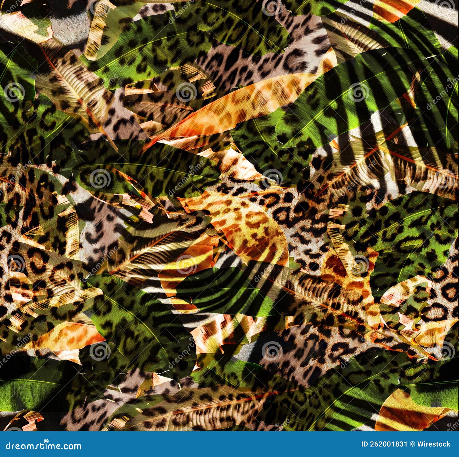 Abstract Background with a Brindle Pattern Stock Image - Image of ...