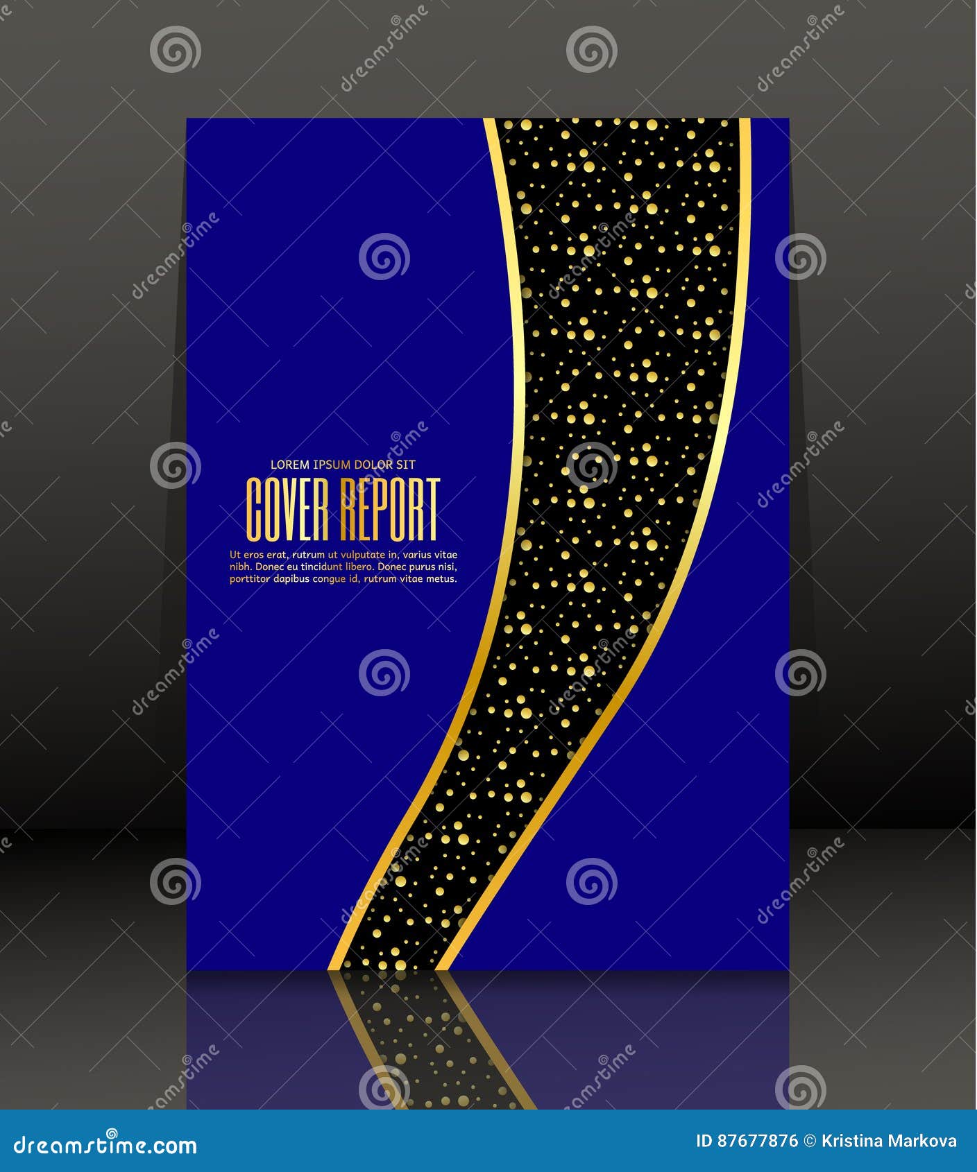 Abstract Background for Brochure, Cover. Template for the Poster ...