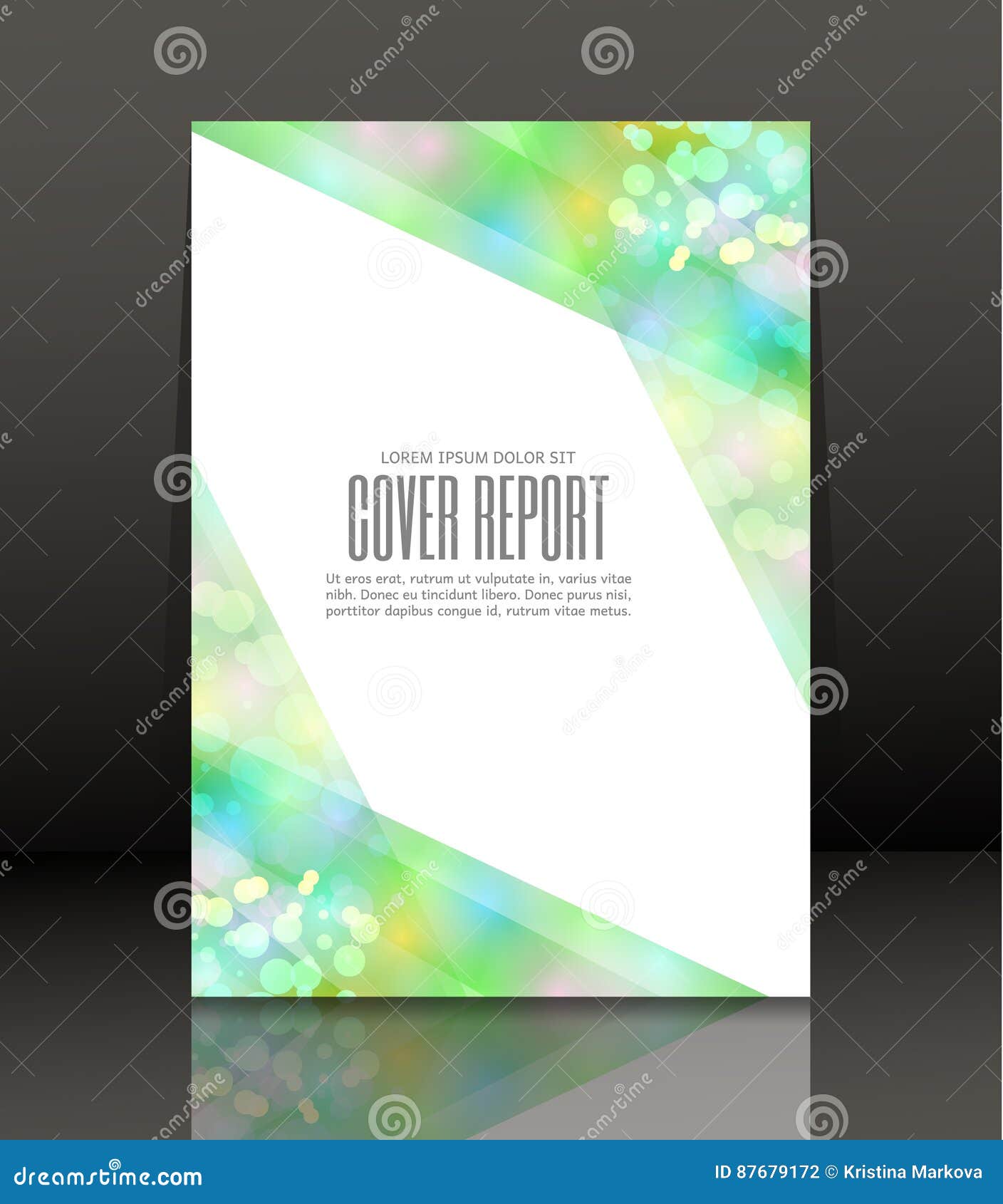 Abstract Background for Brochure, Cover. Template for the Poster ...