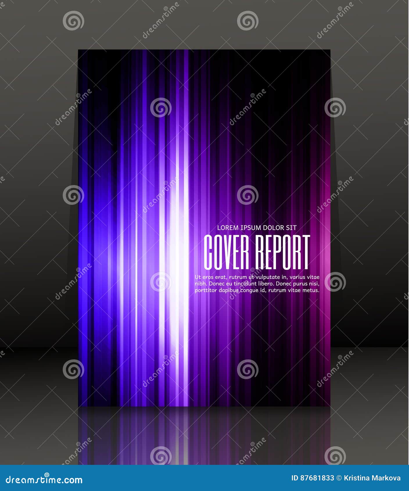 Abstract Background for Brochure, Cover. Template for the Poster ...