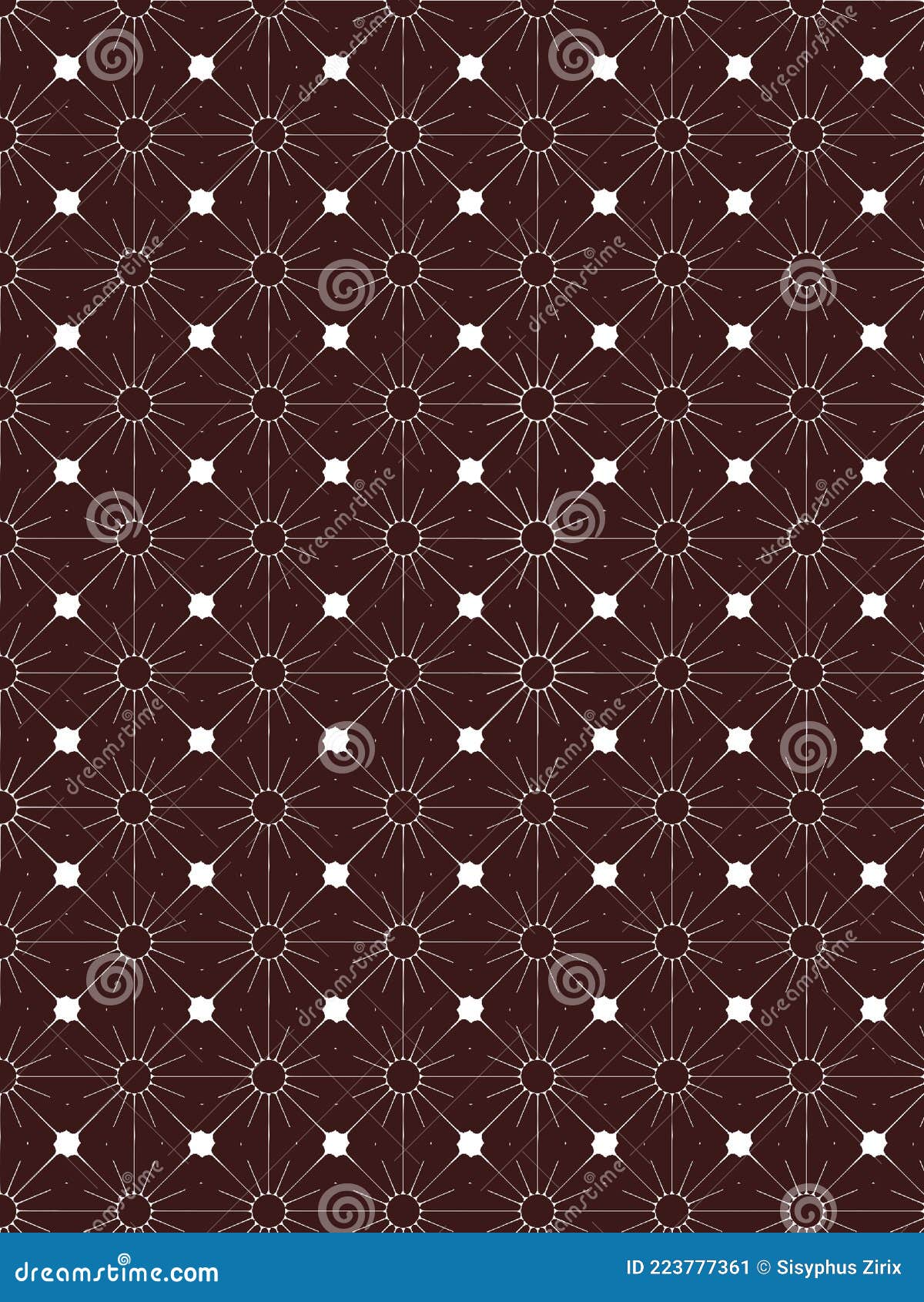 Abstract Background, Brown Seamless Pattern, Illustration Image Stock ...