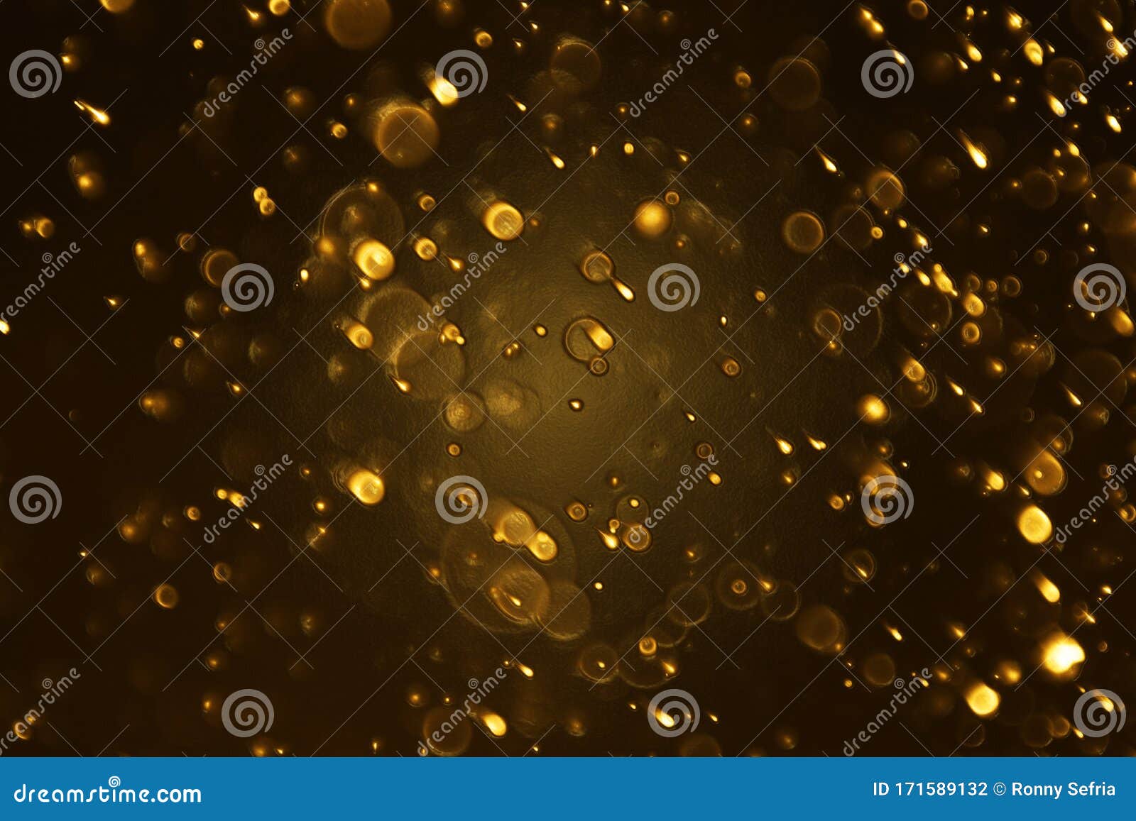 Abstract Background Bubble with Particles, Abstract Background with ...
