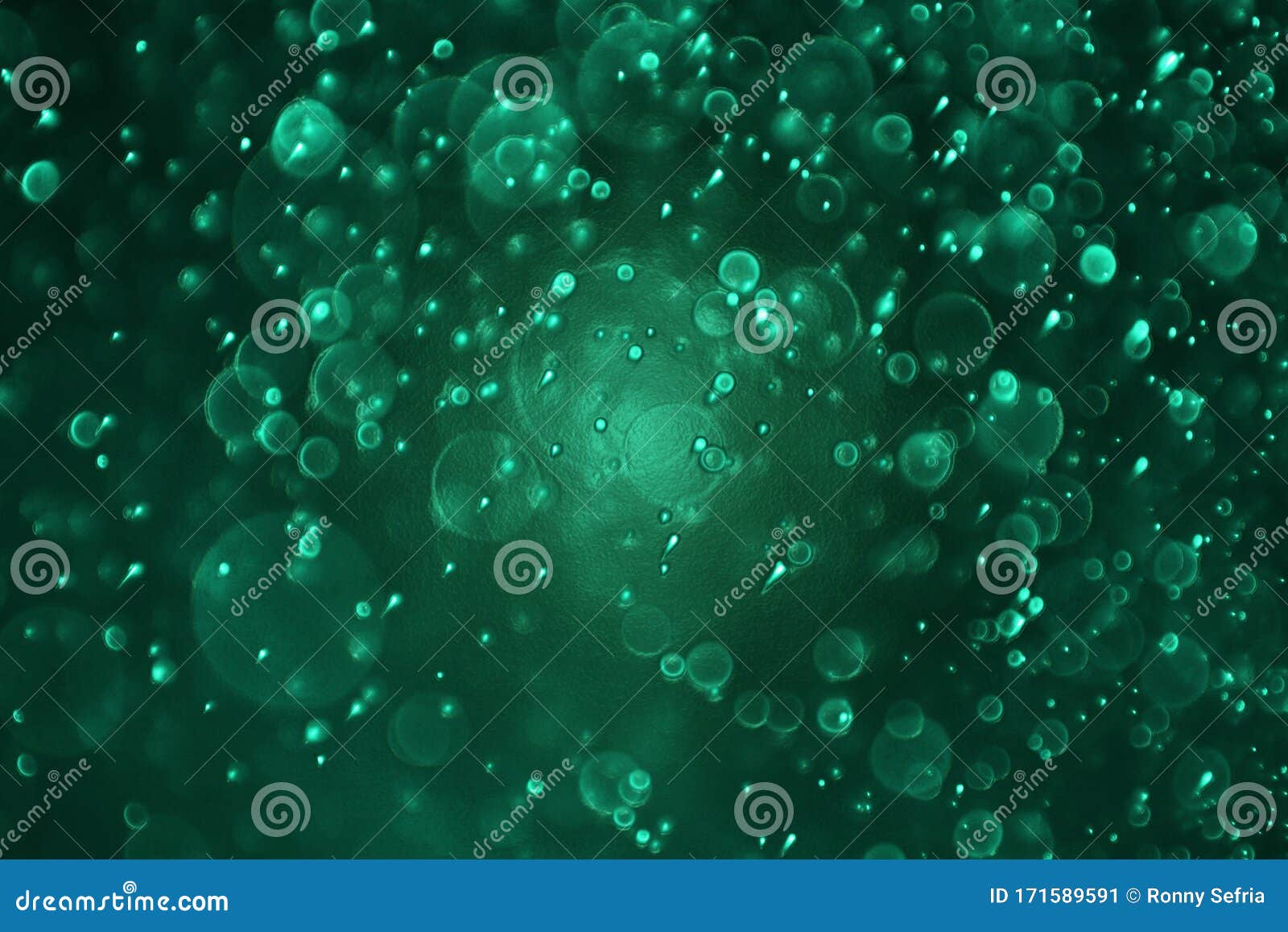 Abstract Background Bubble with Particles, Abstract Background with ...