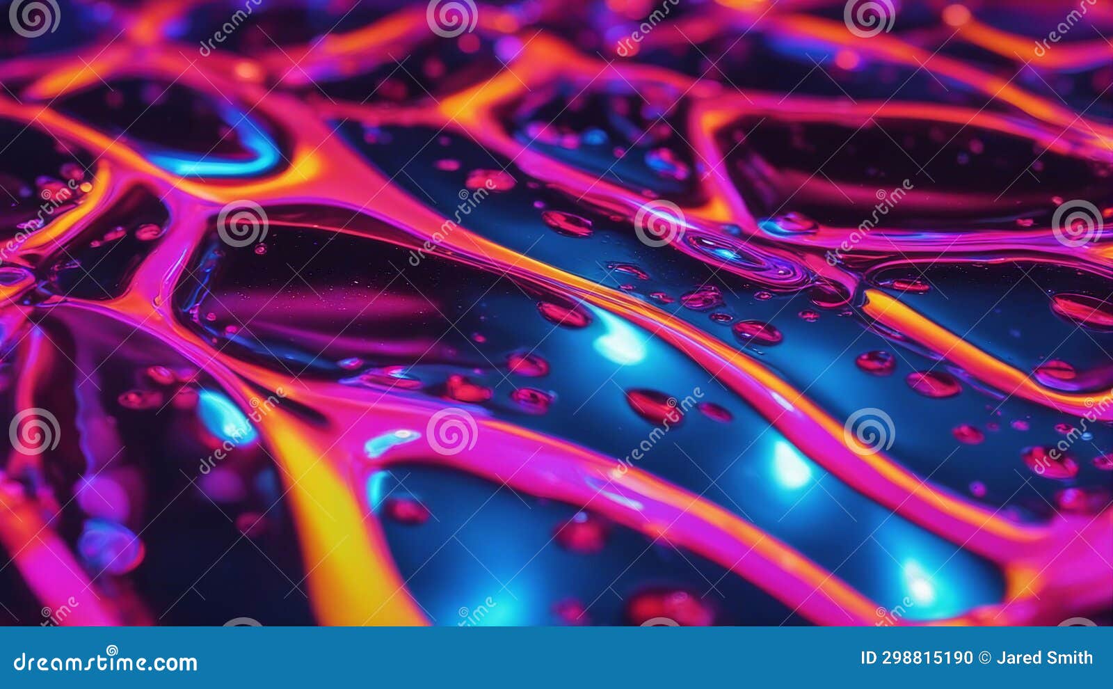 Abstract Background Bubbles a Water Drops Illustration, Showing the ...