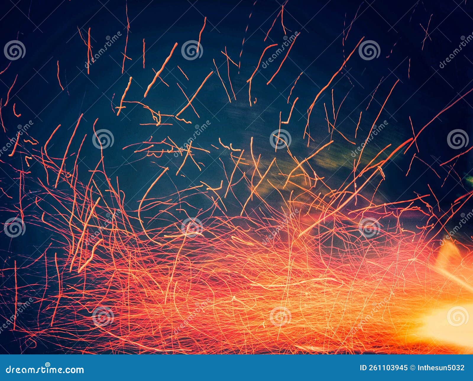 Abstract Background with Burning Flames Exploding Stock Image - Image ...