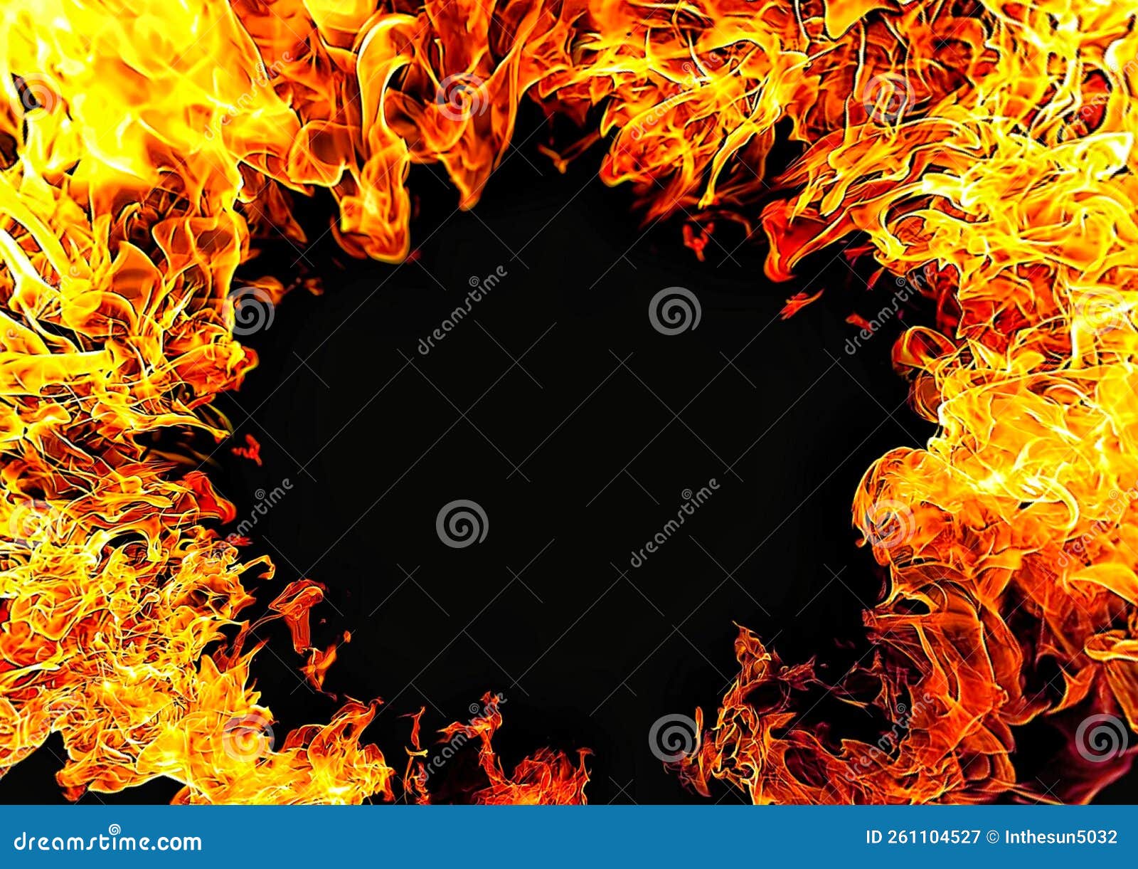 Abstract Background with Burning Flames Exploding Stock Image - Image ...