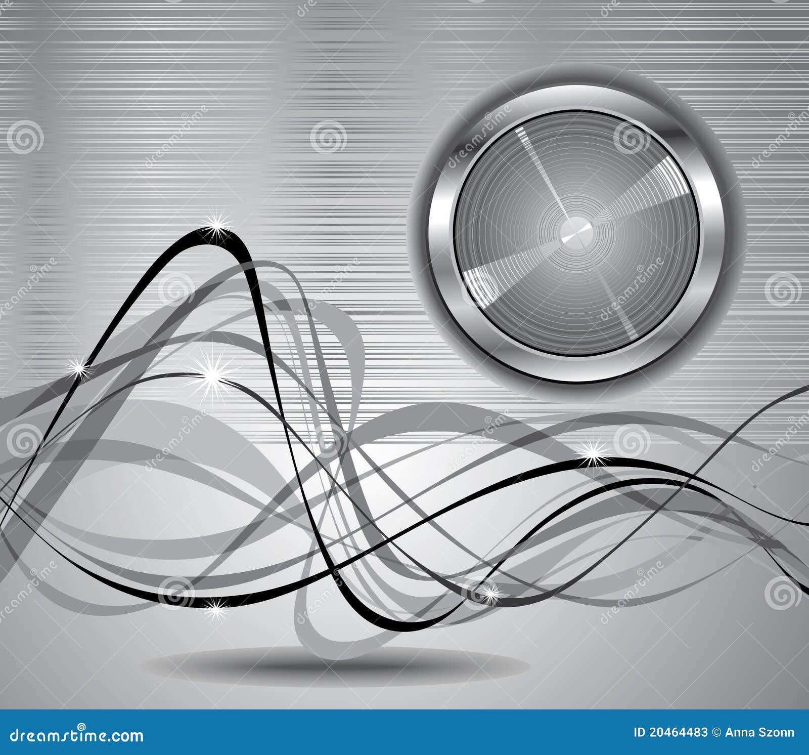 Abstract Background with Button. Stock Vector - Illustration of design ...