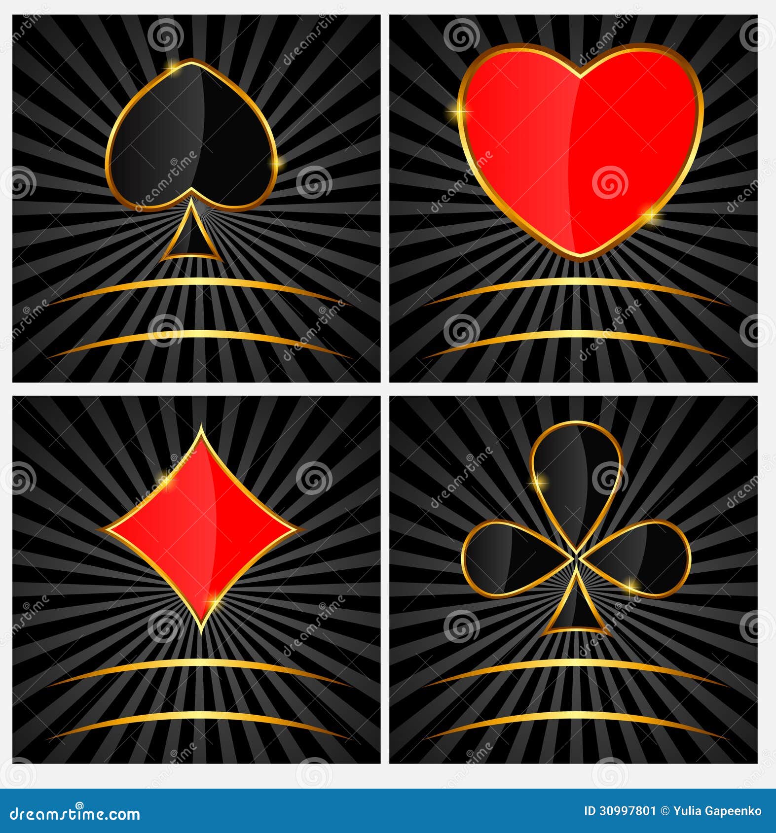 Card Suits Vector Illustration | CartoonDealer.com #27114224