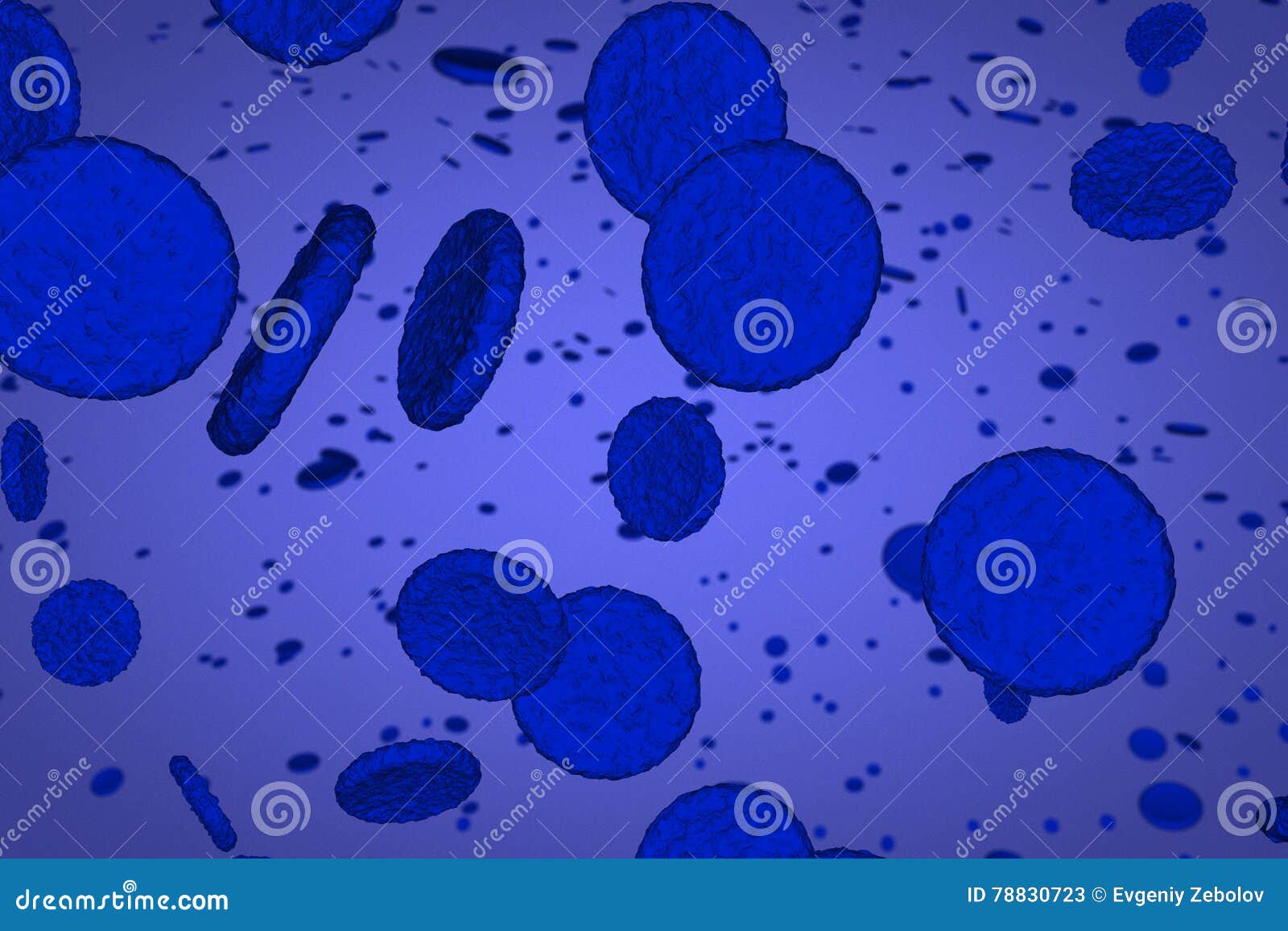 Abstract Background with Cells Stock Illustration - Illustration of ...
