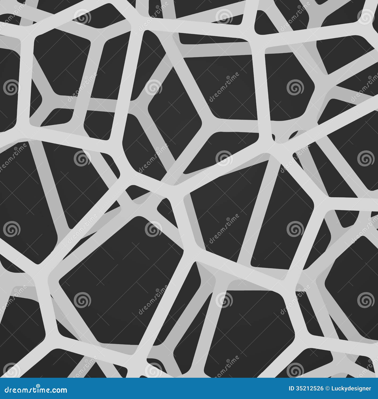 Abstract Background with Cells Stock Vector - Illustration of network ...