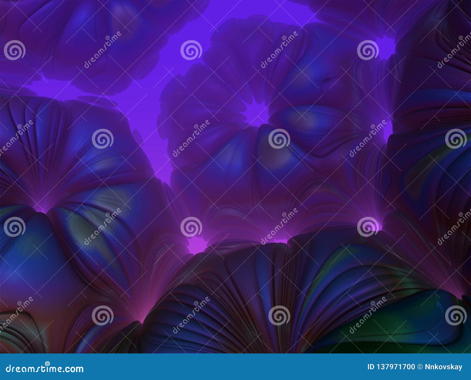 Abstract Background of Chaotic Form. Stock Illustration - Illustration ...