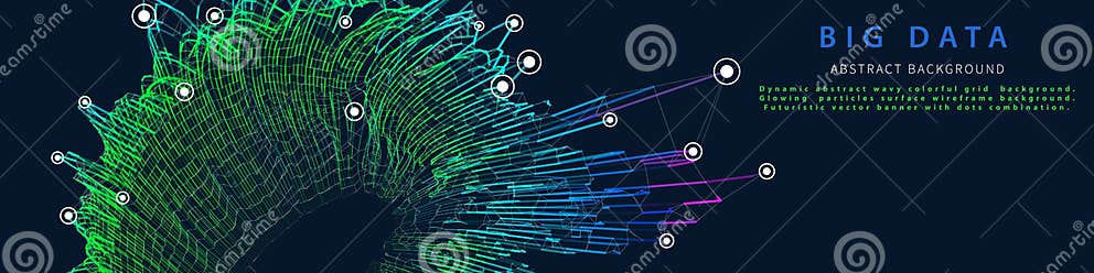 Abstract Background with Chaotic Polygonal Analyze. Big Data. Analytics Grid Algorithms Data ...