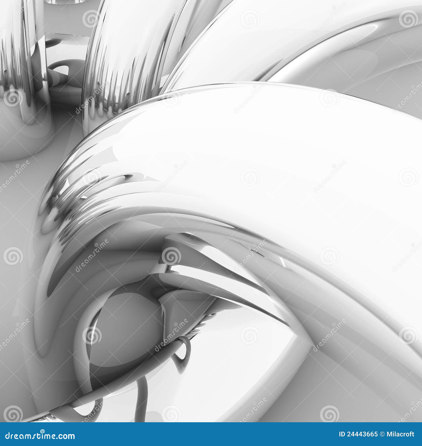 Abstract Background, Chrome Rings Stock Illustration - Illustration of ...