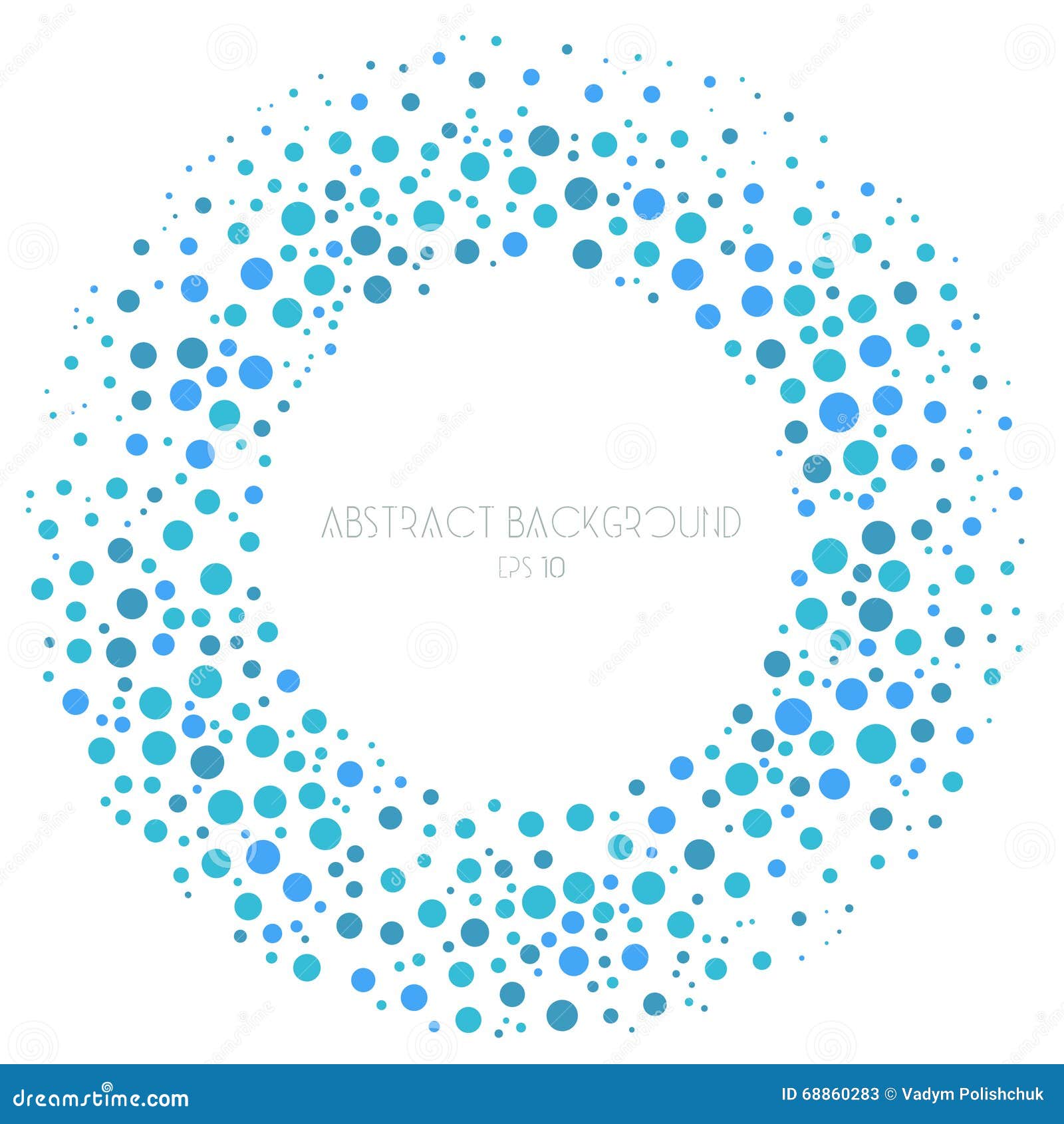 Abstract Background of Circle. Creative Template for Design. Stock ...