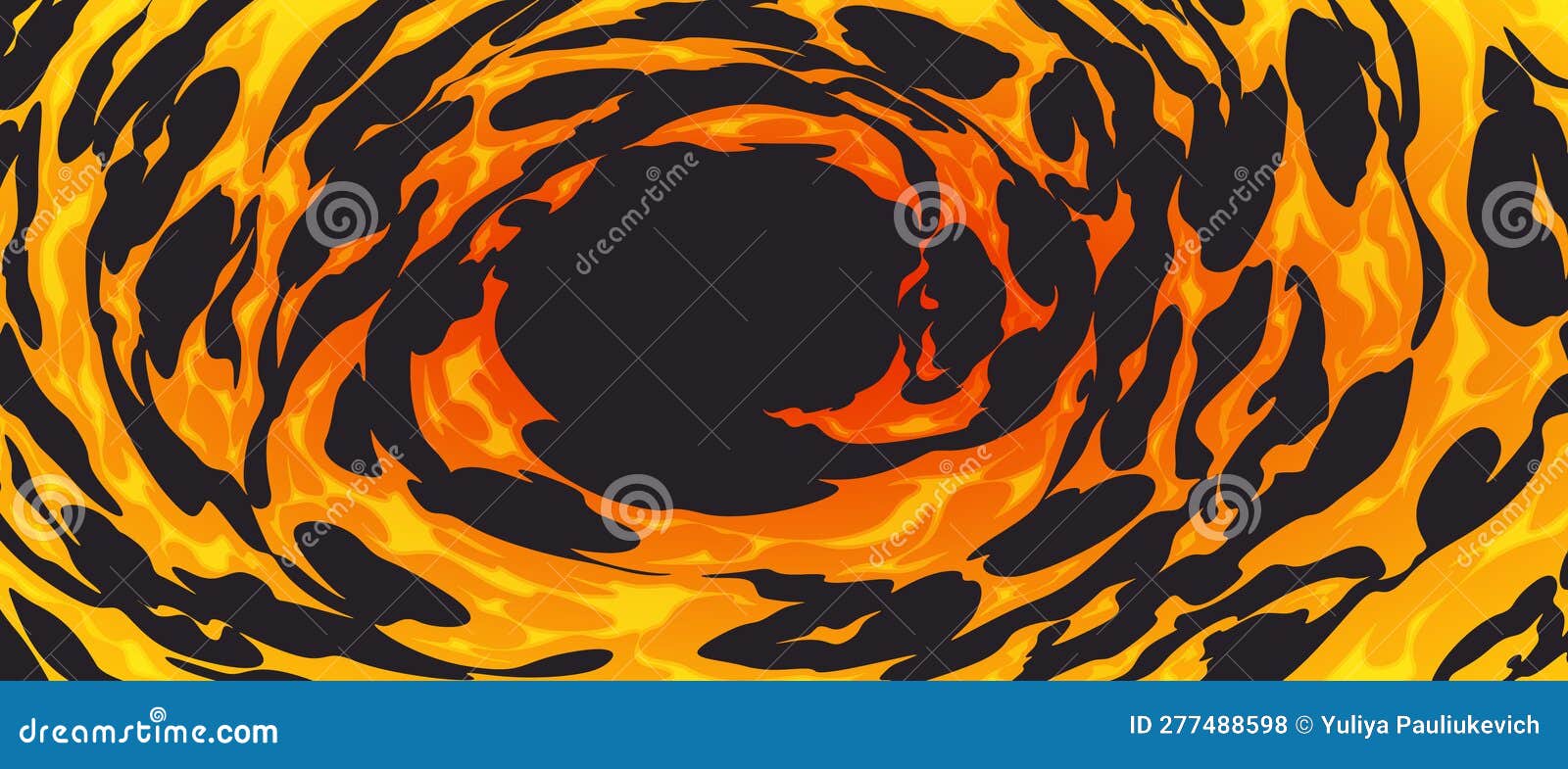 Abstract Background with Circle Fire Swirls Stock Photo - Image of ...