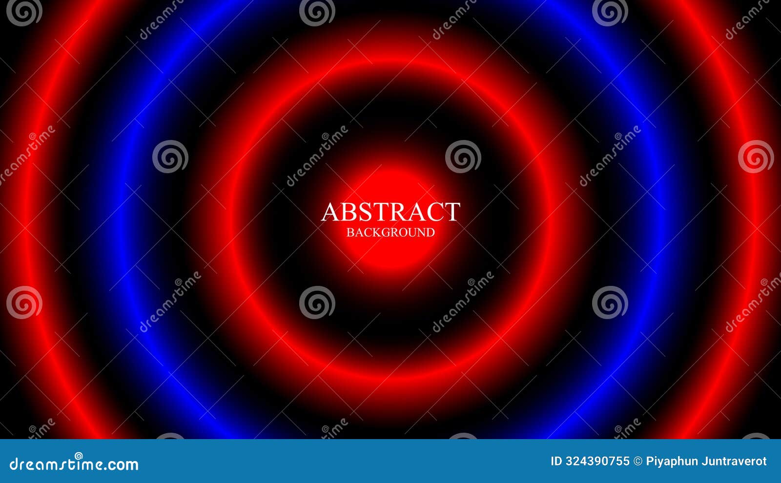 Abstract Background Circle Red and Blue Glow Gradient Illustration ...