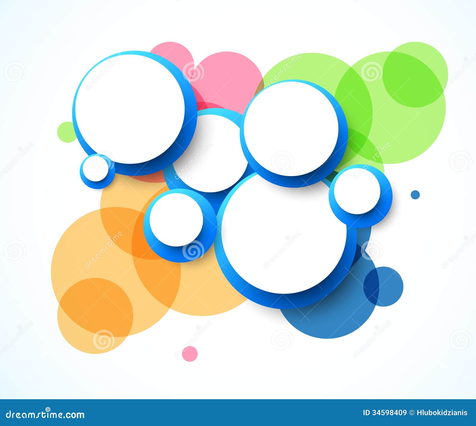 Abstract Background with Circles Stock Vector - Illustration of modern ... Abstract Background with Circles Stock Vector - Illustration of modern ...