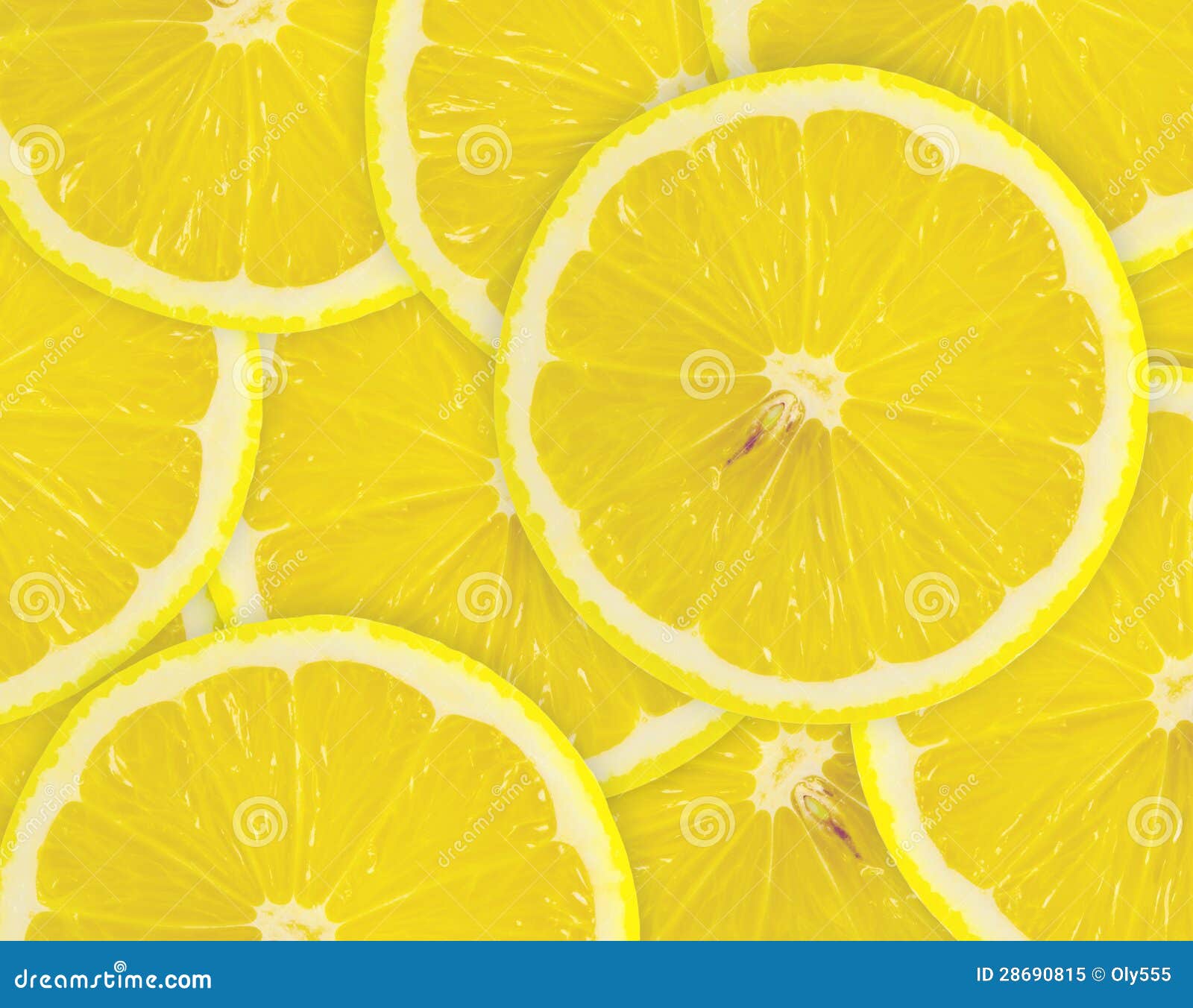 Abstract Background with Citrus-fruit of Lemon Slices. Close-up. Studio ...