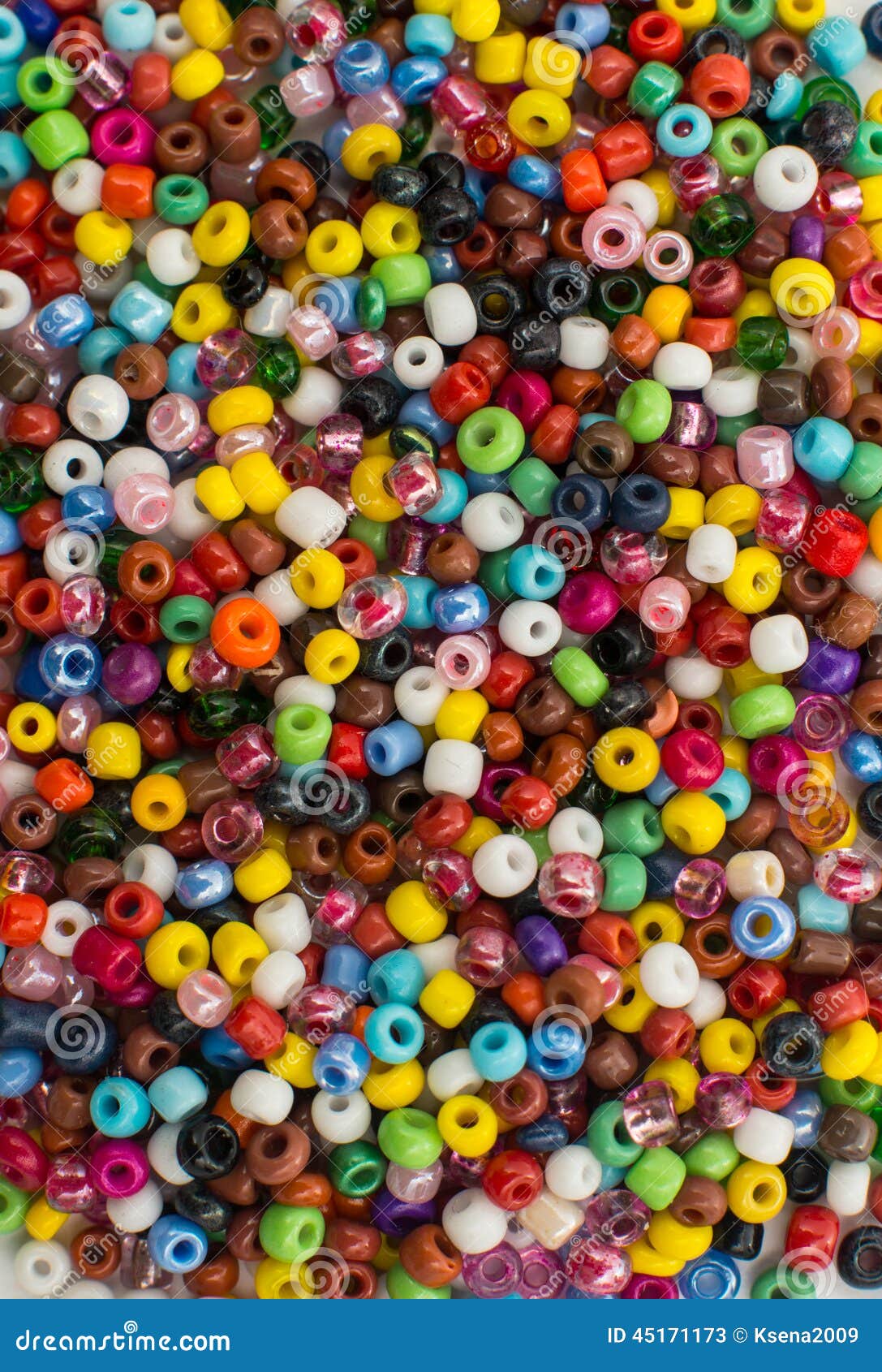 Abstract Background Close Up Multi Colored Beads Stock Image - Image of ...