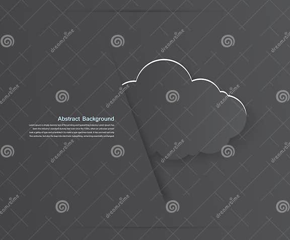 Abstract background cloud. stock illustration. Illustration of climate ...