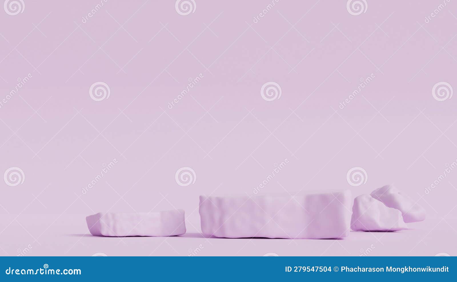 Abstract Background Cobblestone Ruins and Broken Blocks Levitating ...