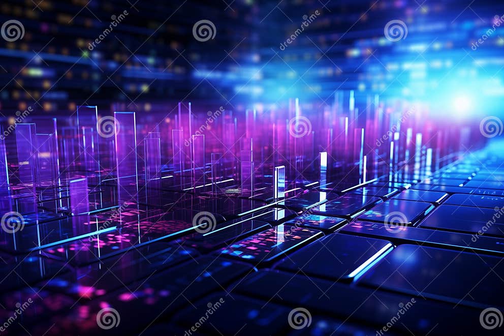 Abstract Background of Coding Software for Artificial Intelligence by ...