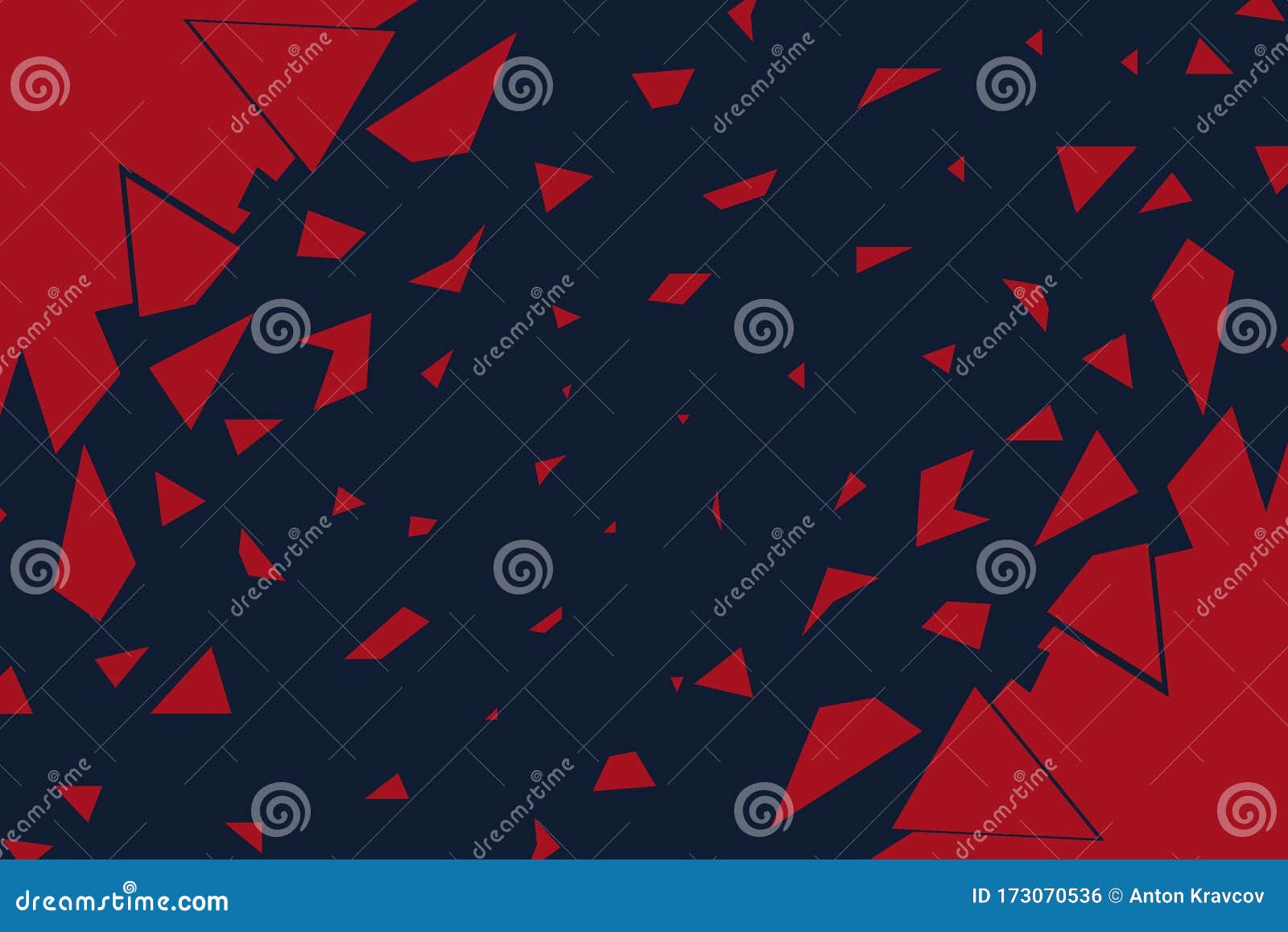 The Abstract Background is Collapsing Stock Illustration - Illustration ...