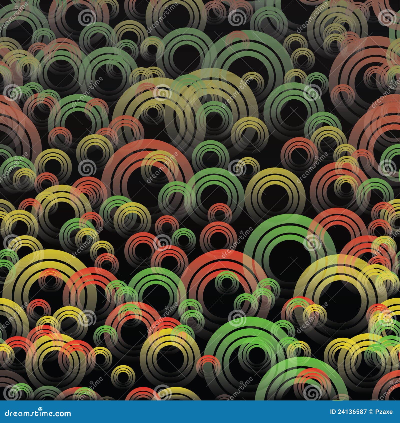 Abstract Background - Color Circles Stock Vector - Illustration of ...