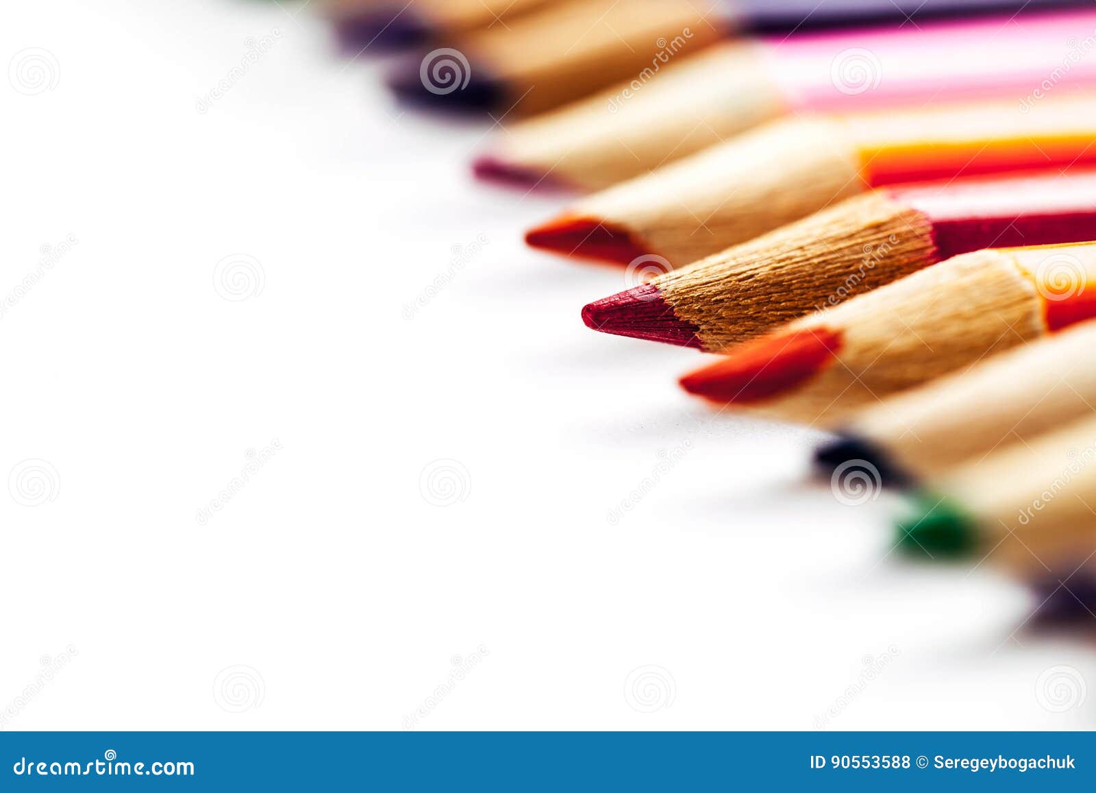 Abstract Background from Color Pencils Stock Photo - Image of blue ...