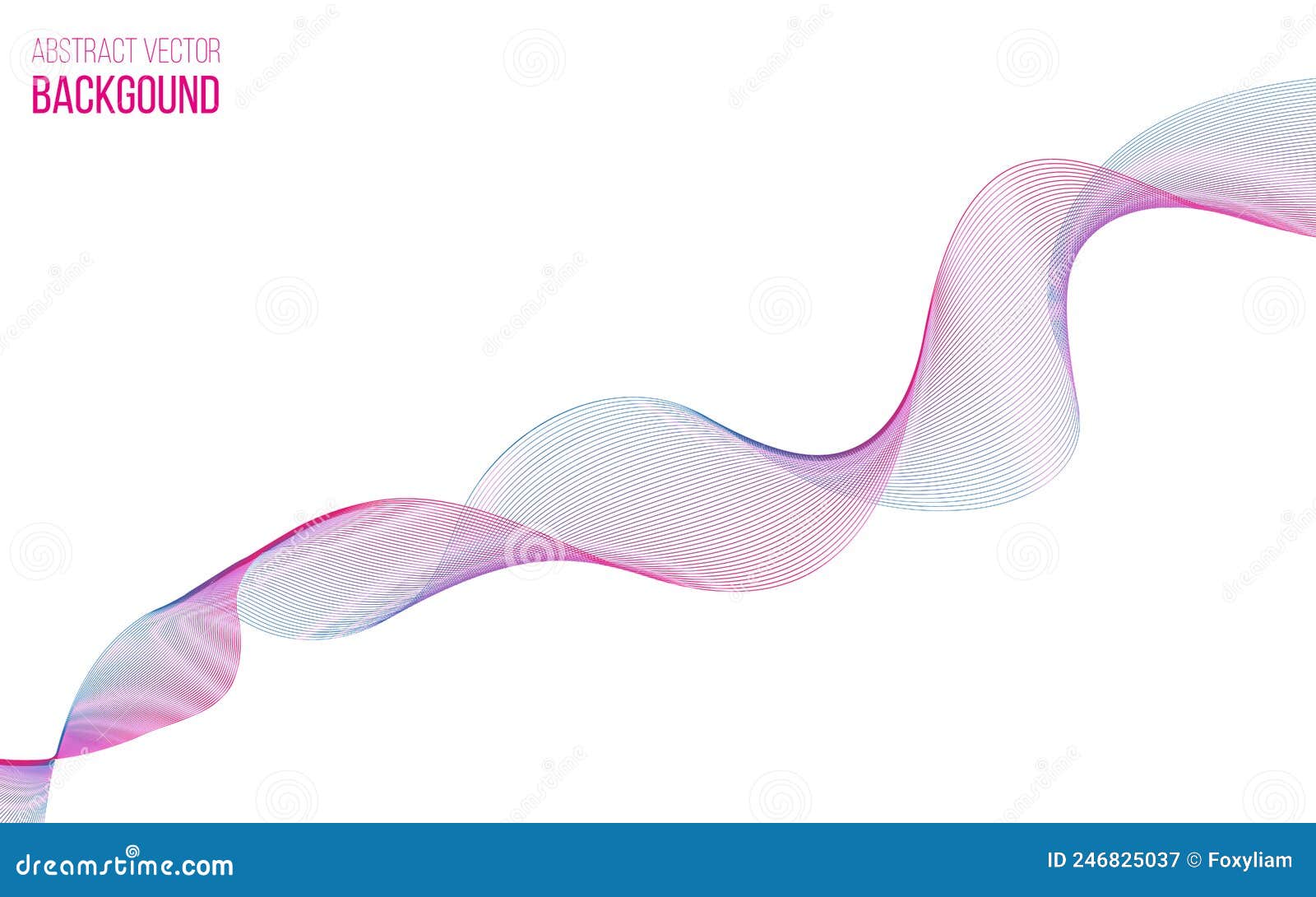 Abstract Background with Color Wave Design Element Stock Vector ...