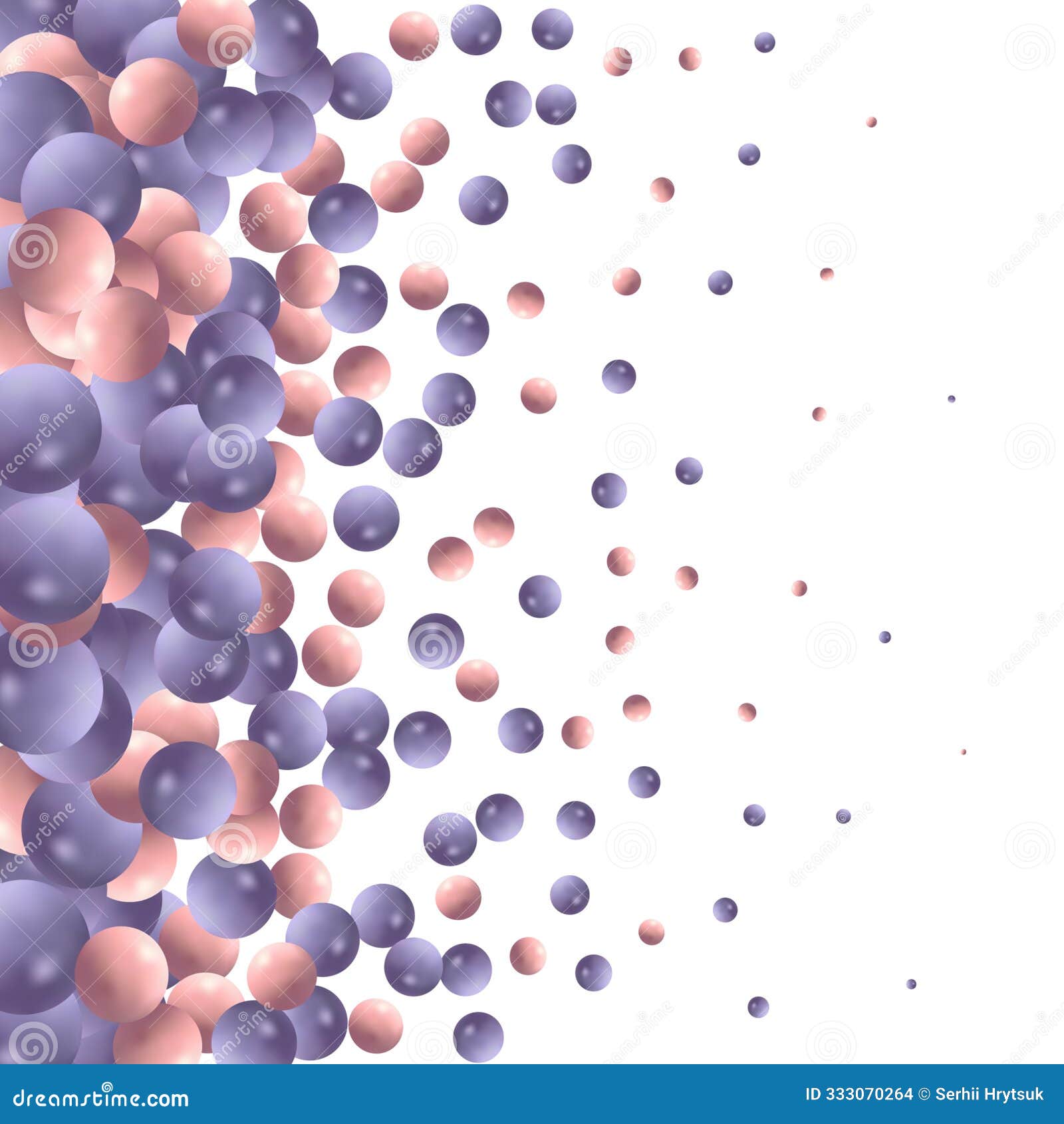 Abstract Background with Colored Balls. Vector Extensions. Eps 10 Stock ...