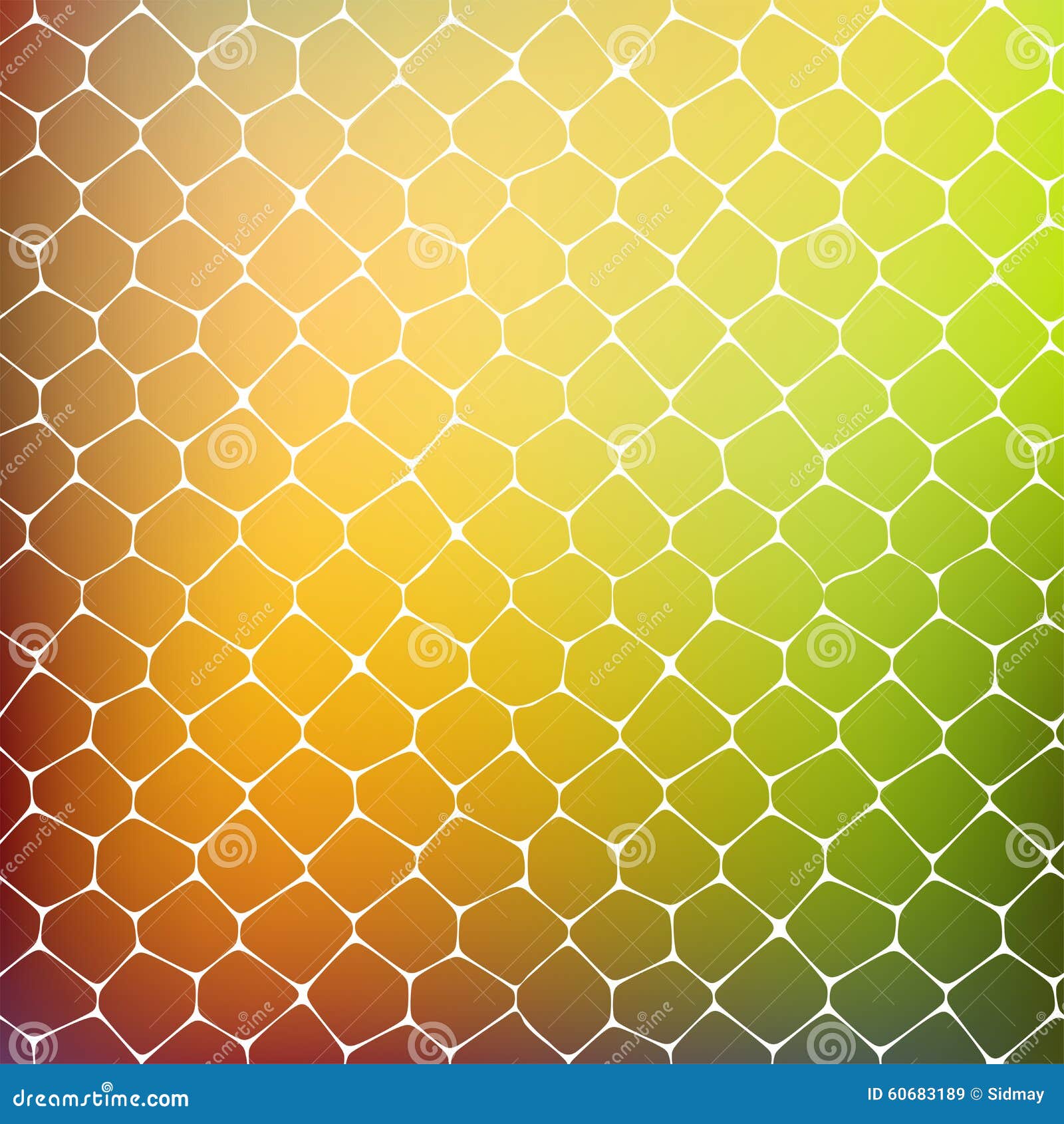 Abstract Background of Colored Cells Stock Vector - Illustration of ...