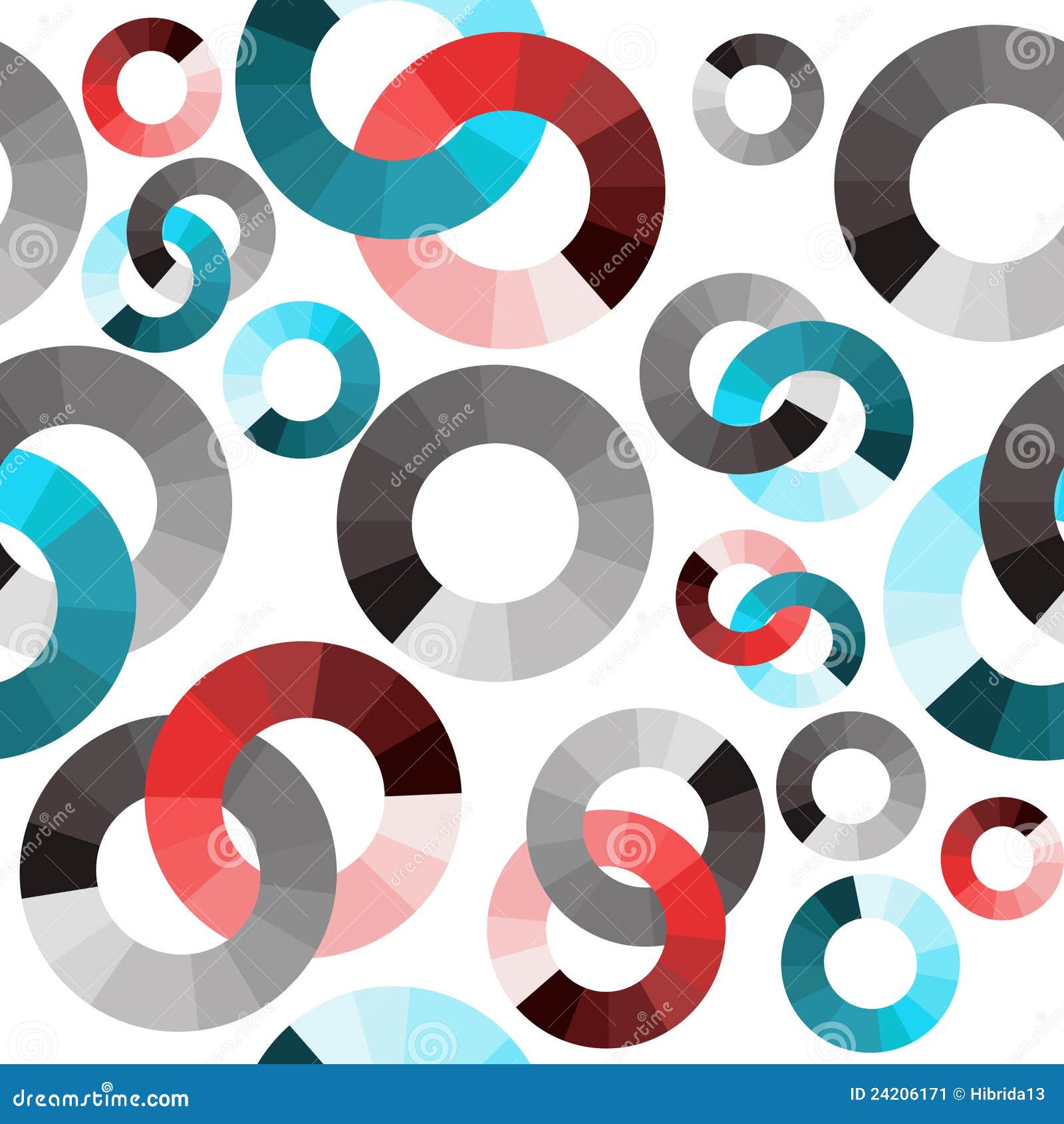 Abstract Background with Colored Circles Stock Vector - Illustration of ...