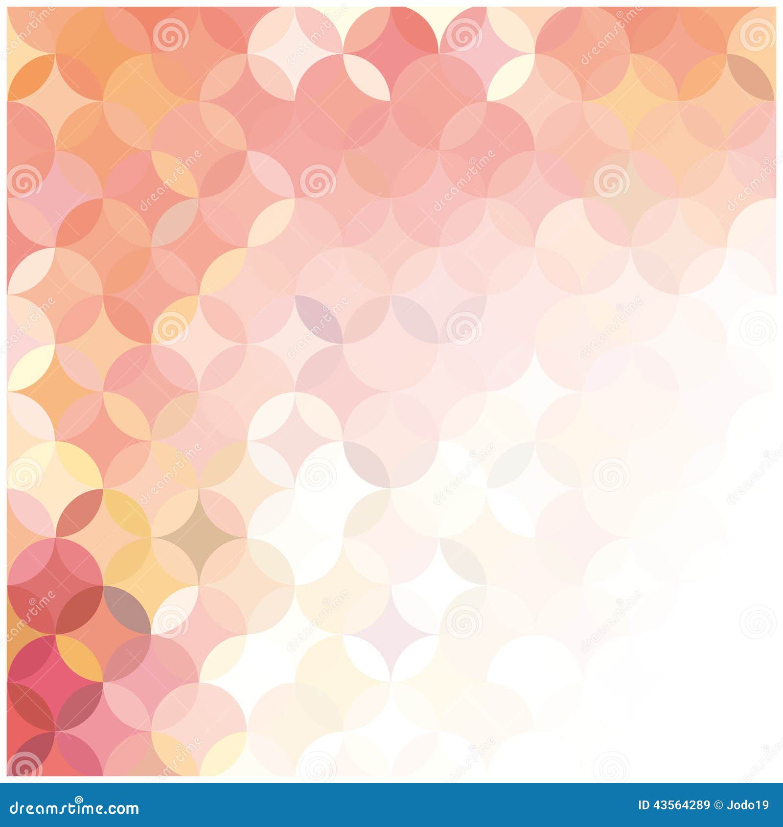 Abstract Background of Colored Circles Stock Vector - Illustration of ...
