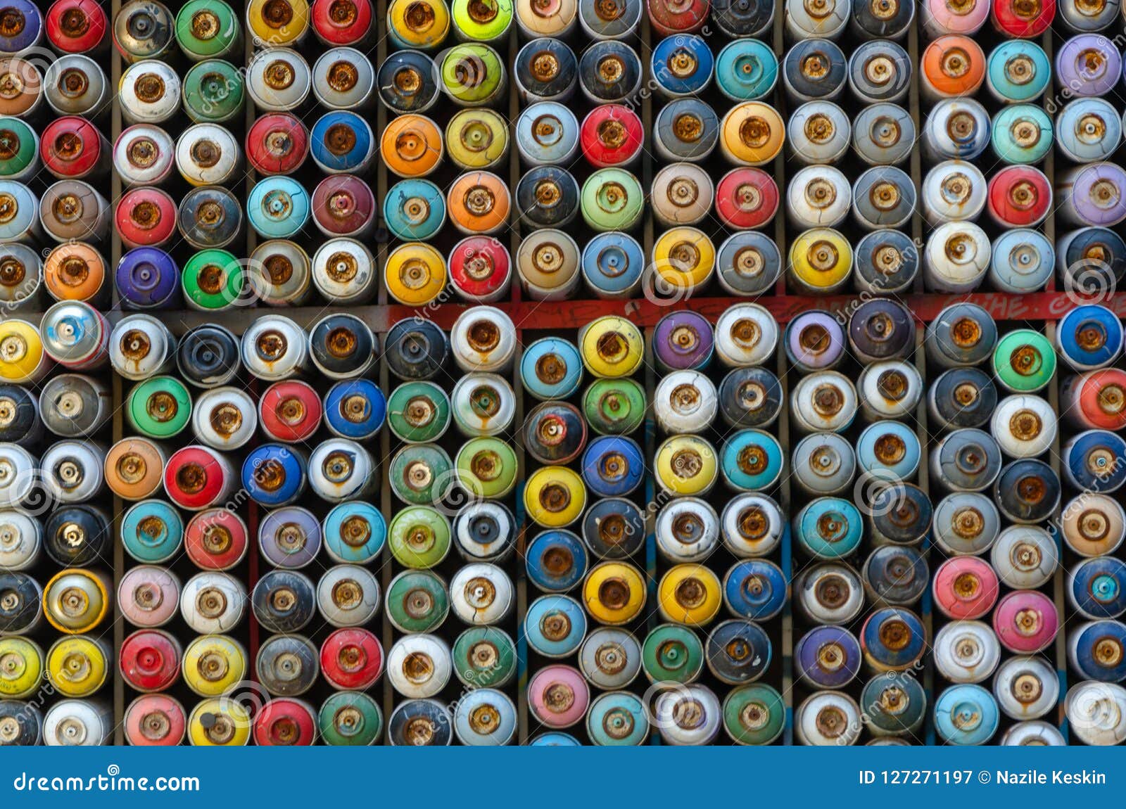 Abstract Background of Colored Cylinder Stock Image - Image of colorful ...