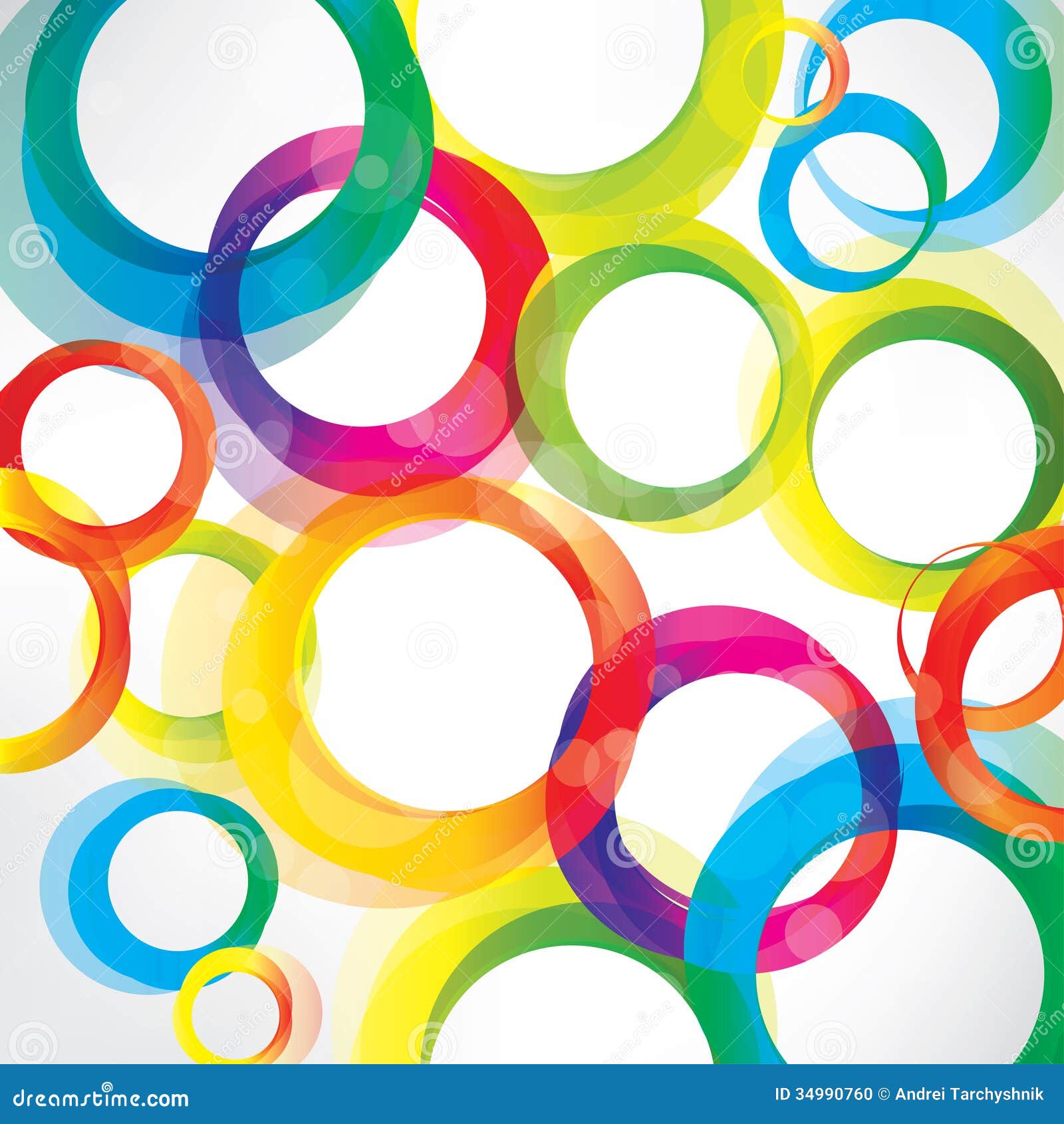 Abstract Background with Colored Elements Stock Vector - Illustration ...