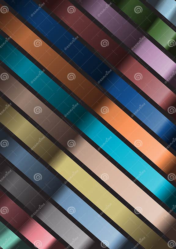 Abstract Background with Colored Strips Stock Vector - Illustration of ...