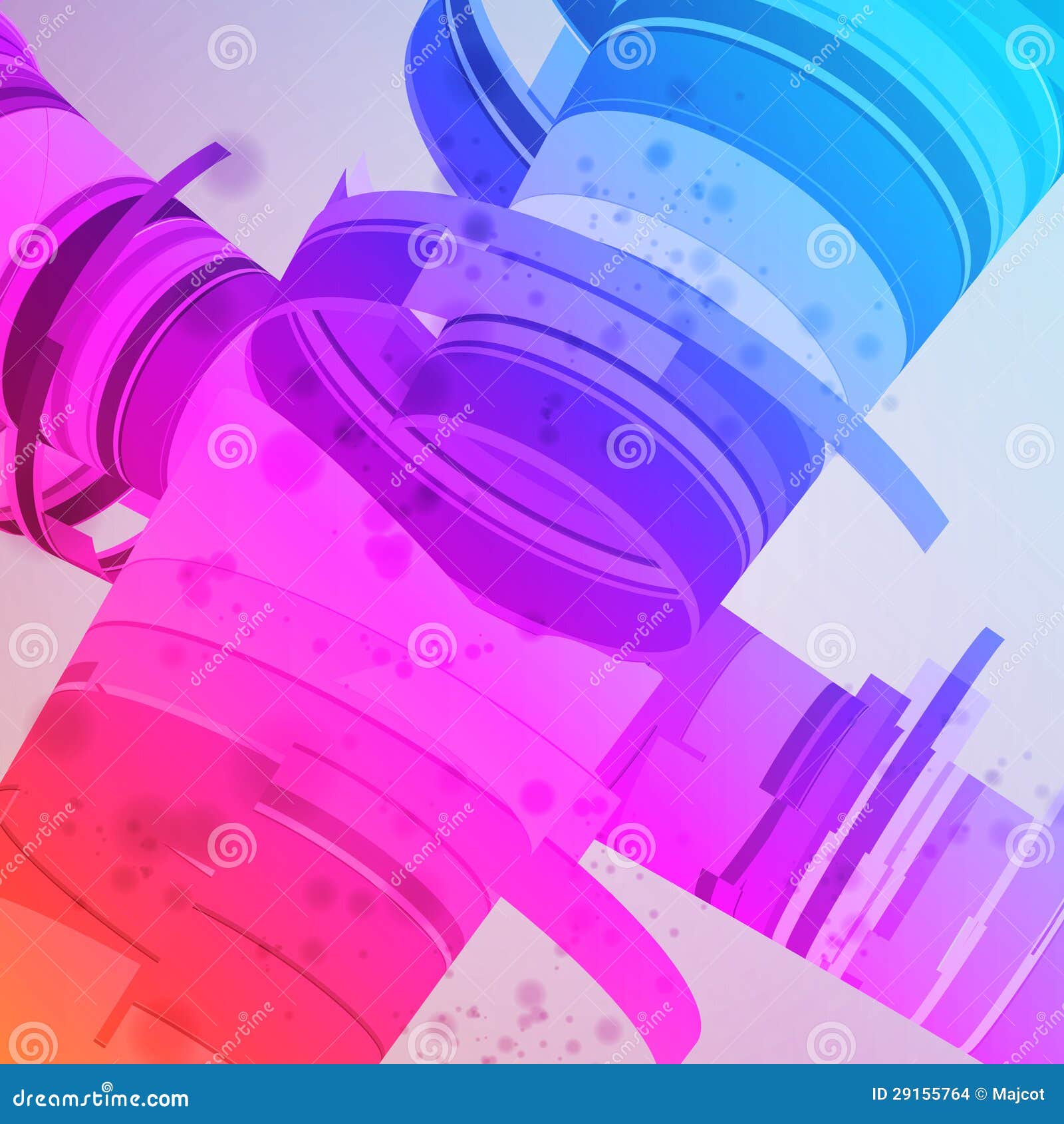 Abstract Background, Colorful Elements. Stock Vector - Illustration of ...