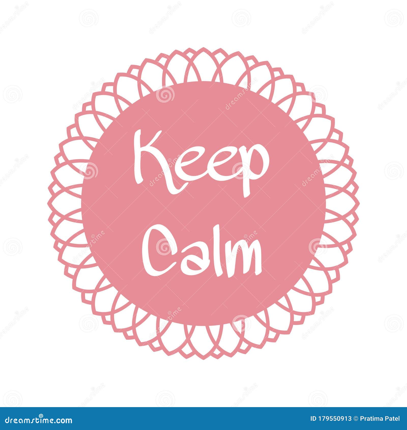 Abstract Background of Colorful Floral Pattern Drawn on White Backdrop ...