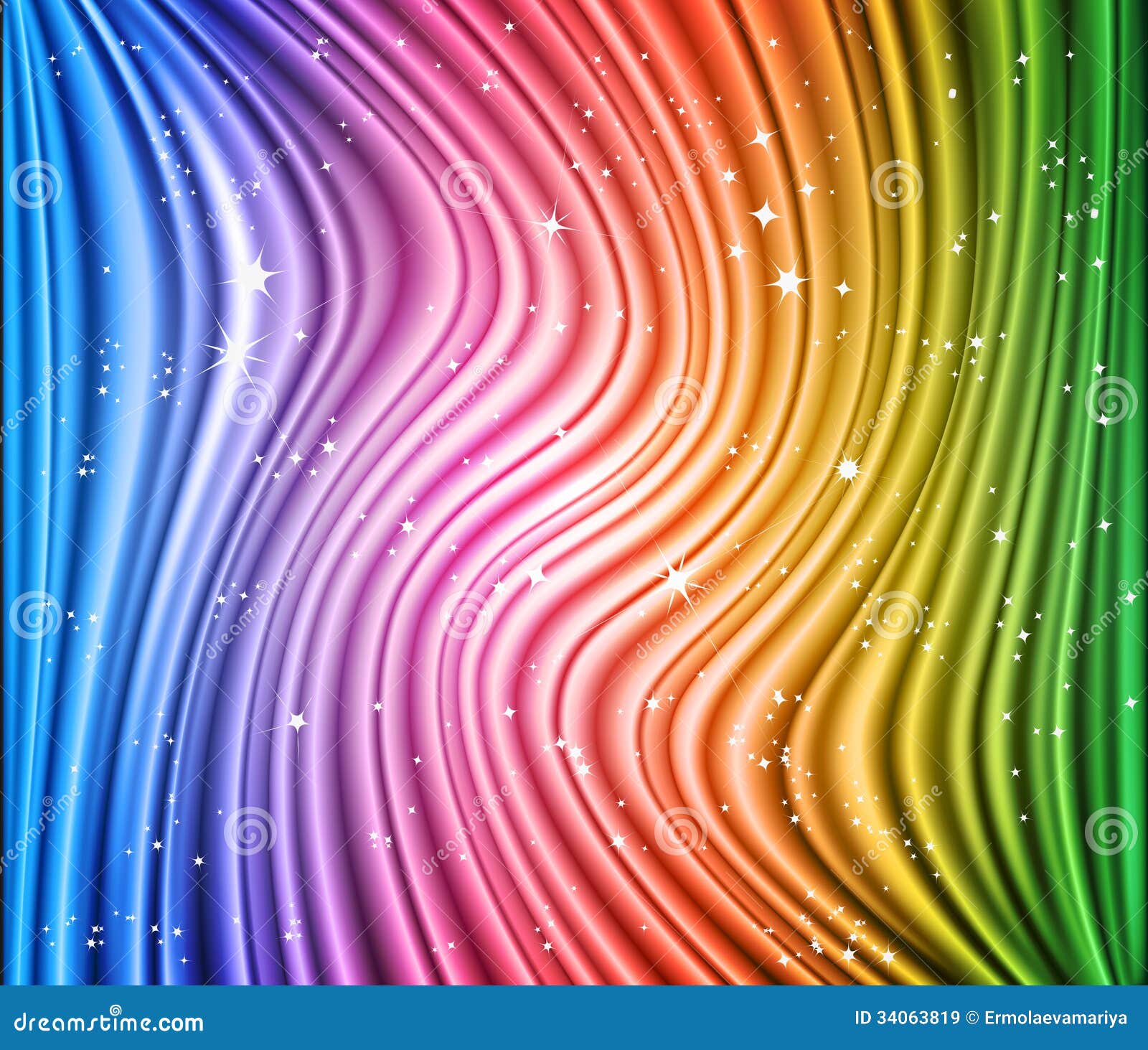 Abstract Background with Colorful Lines. Vector Stock Vector ...